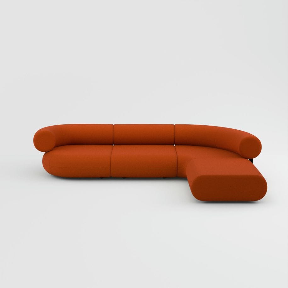 FAT SOFA Modular fabric sofa By Tom Dixon | design Tom Dixon designer