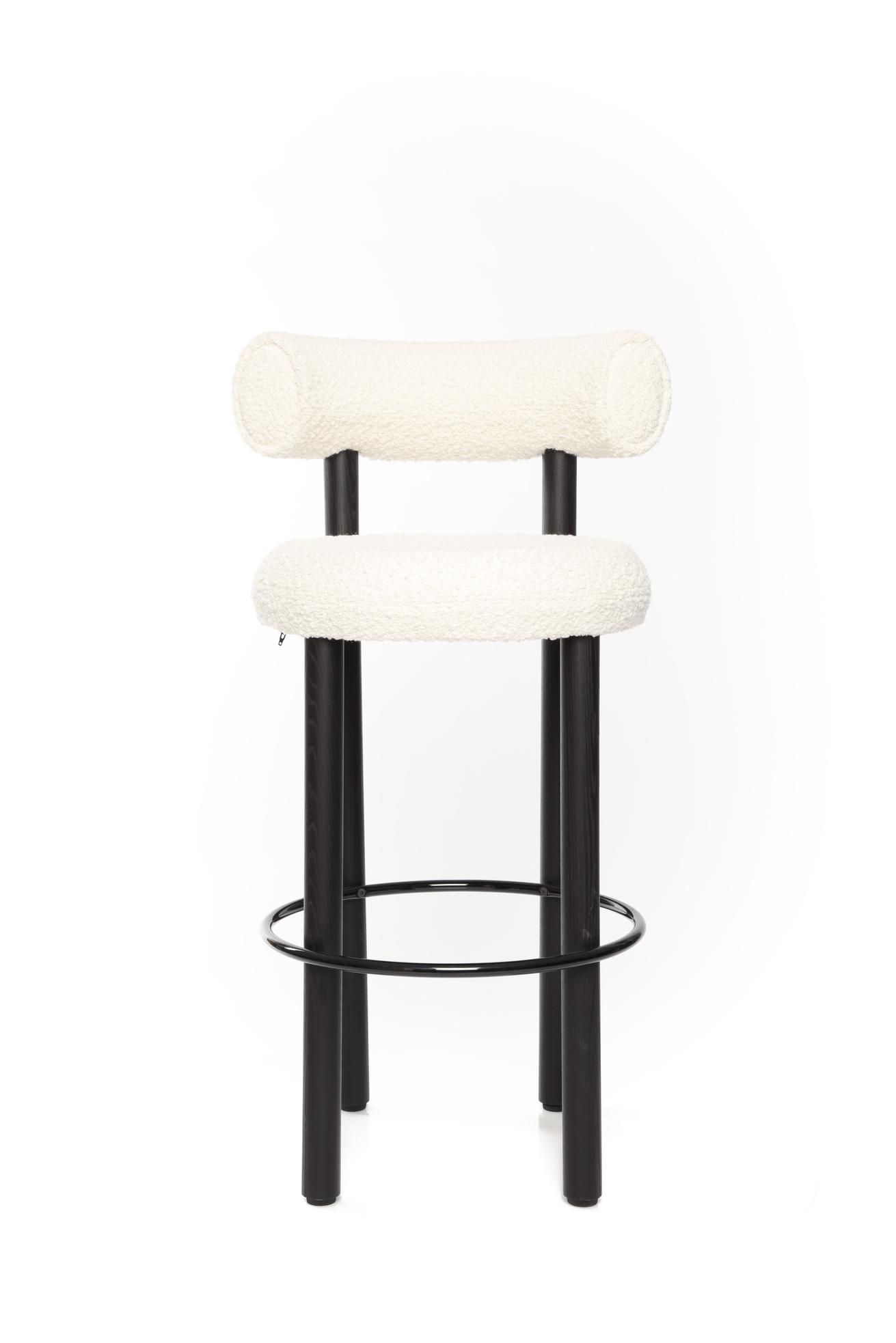 FAT STOOL High upholstered fabric stool By Tom Dixon | design Tom Dixon ...