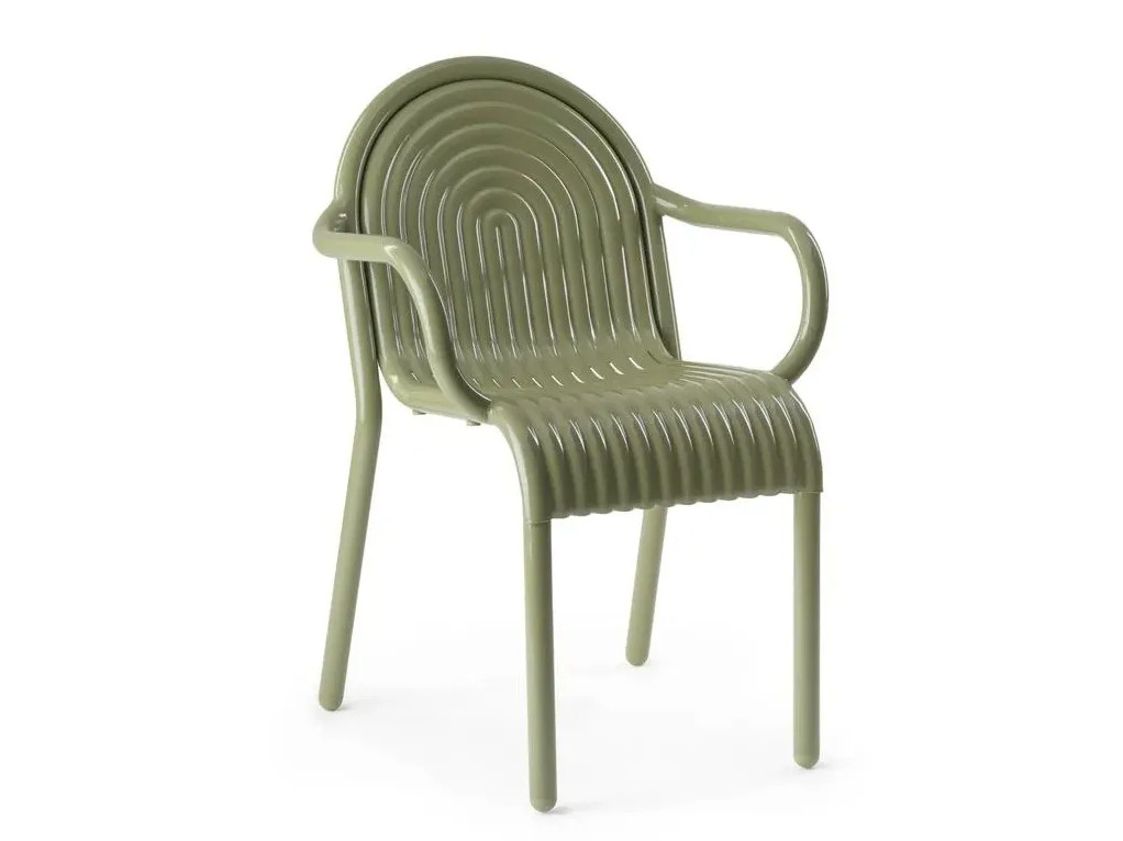 GROOVE ARM CHAIR Garden chair By Tom Dixon