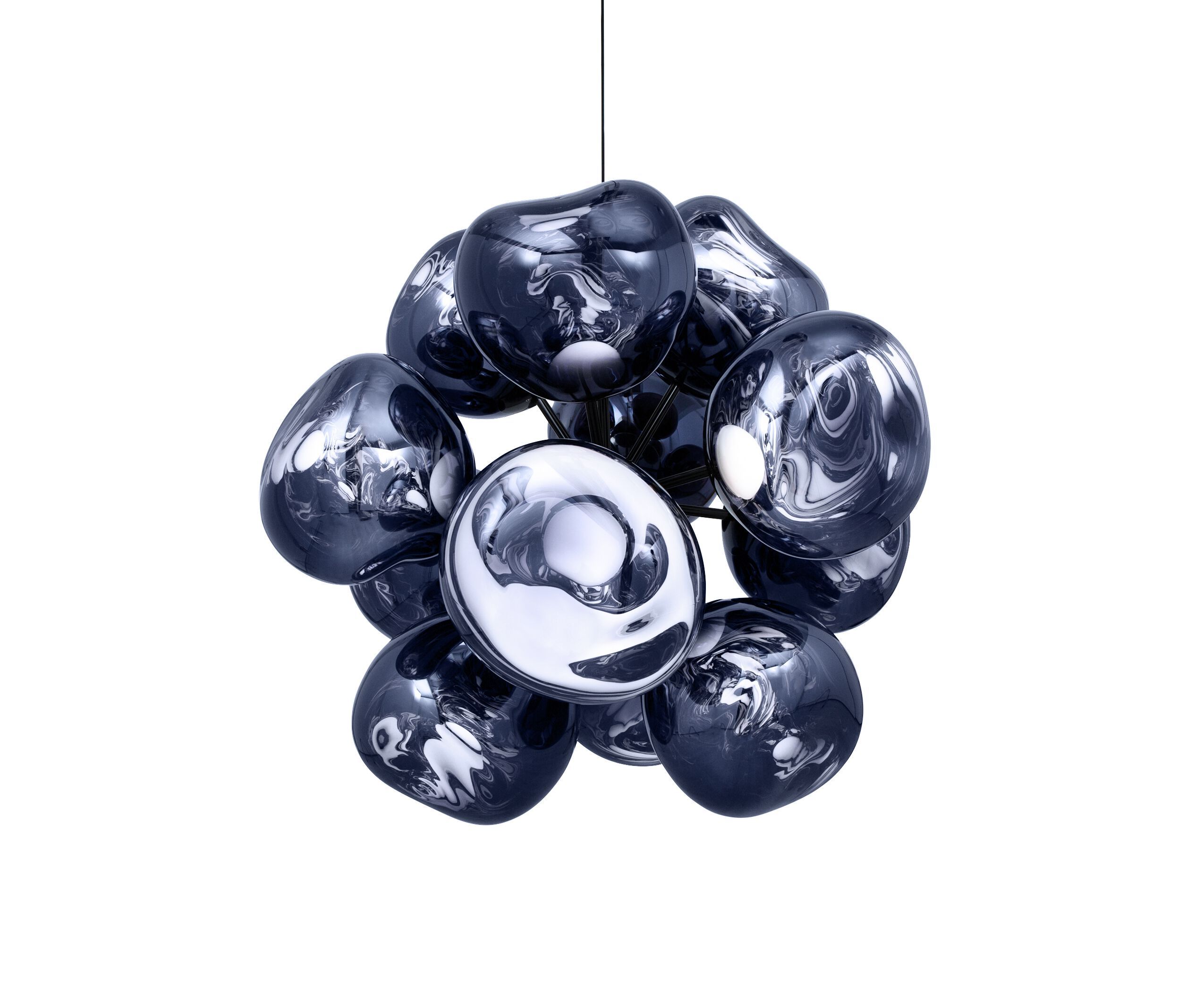 MELT BURST CHANDELIER LED polycarbonate pendant lamp By Tom Dixon ...