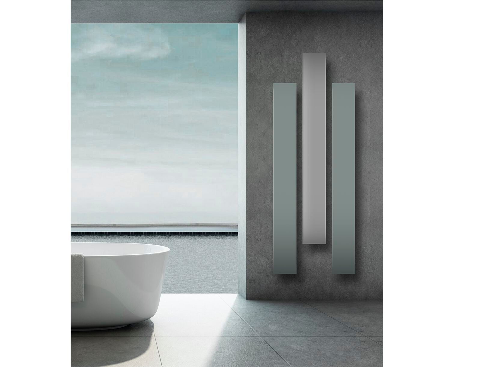 PIERROT SLIM Decorative radiator By Tonon Evolution