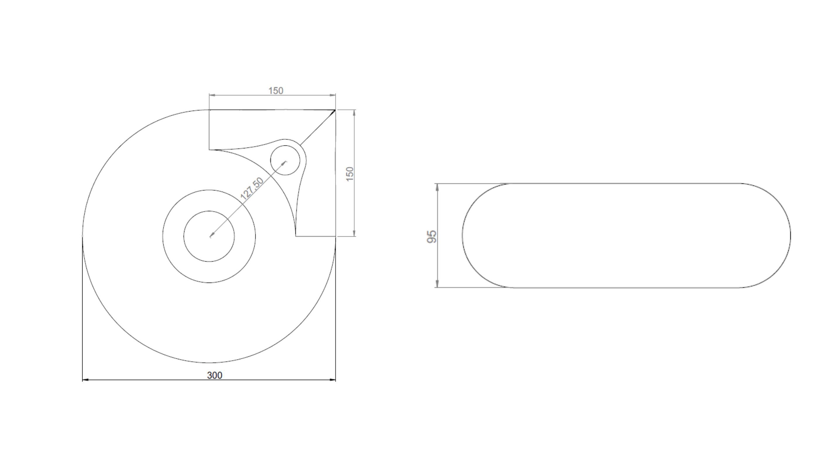 ORBE PINK Handrinse basin By Trone