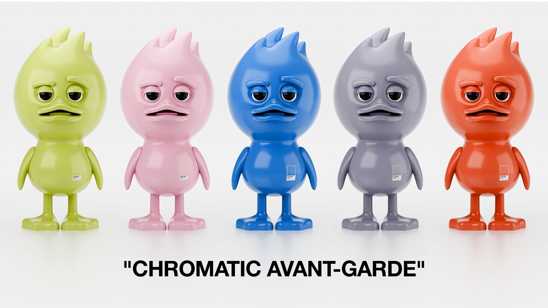 TUD inspired by Pantone Escultura de ABS By Tud Toy