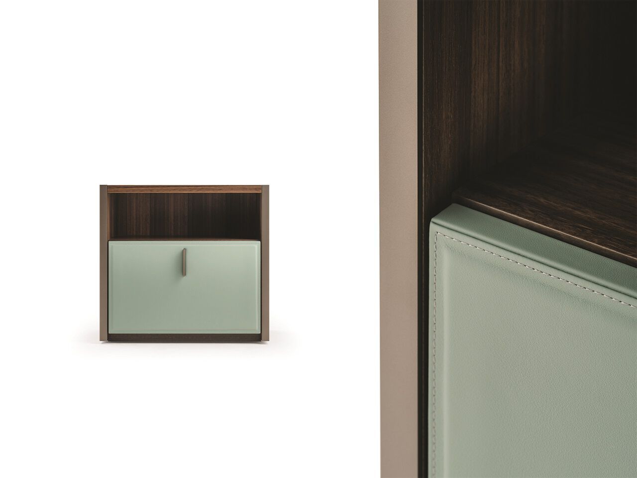 VENDOME Wooden bedside table By Turri | design Matteo Nunziati