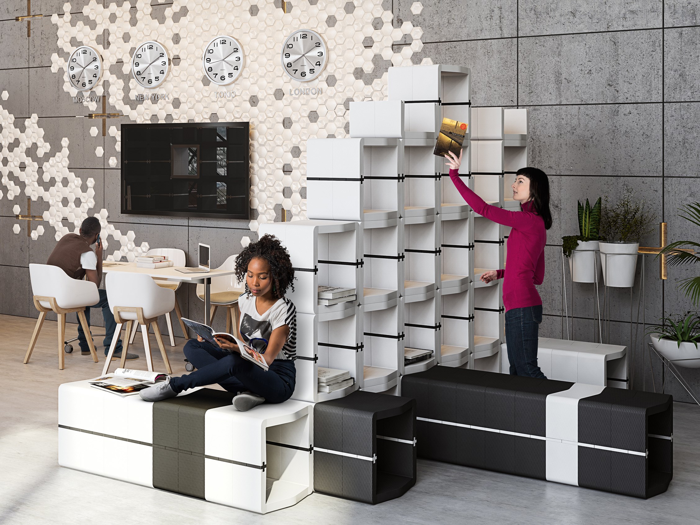 U-CUBE | Sofá modular Sofá modular By Movisi | design Trickform, Marine ...