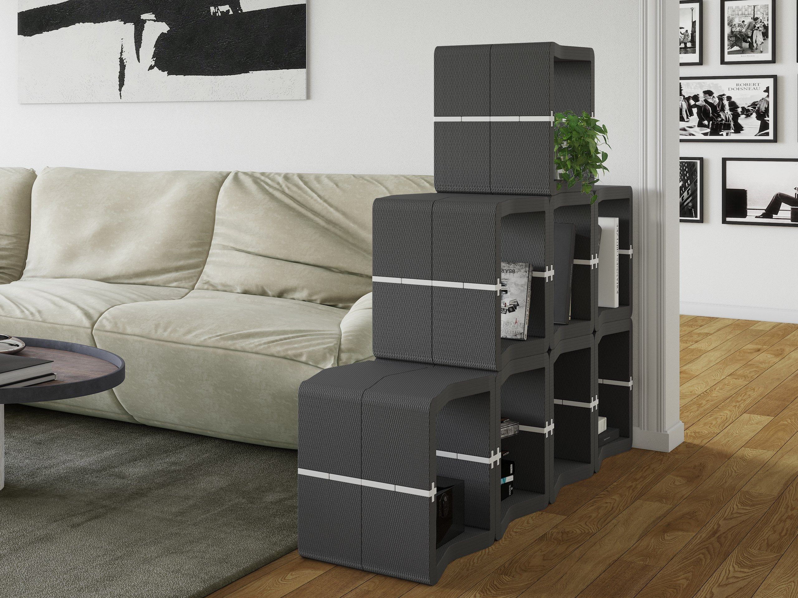 U-CUBE | Partition wall By Movisi design Marine Peyre, Trickform