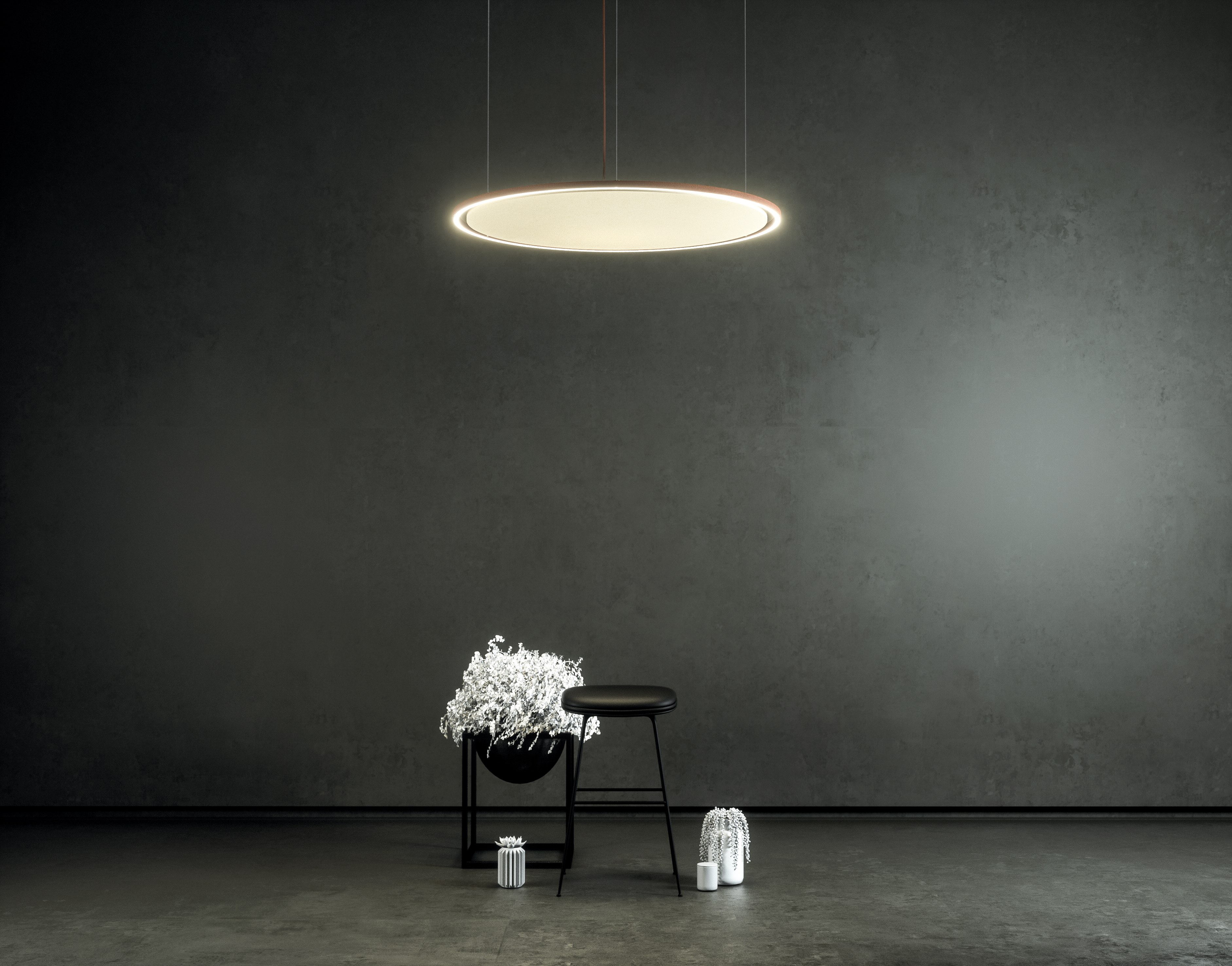 U-LIGHT ACOUSTIC Acoustic pendant lamp By AXOLIGHT | design Timo Ripatti