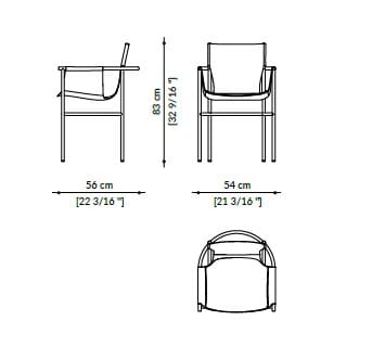U Chair Chair By Paolo Castelli