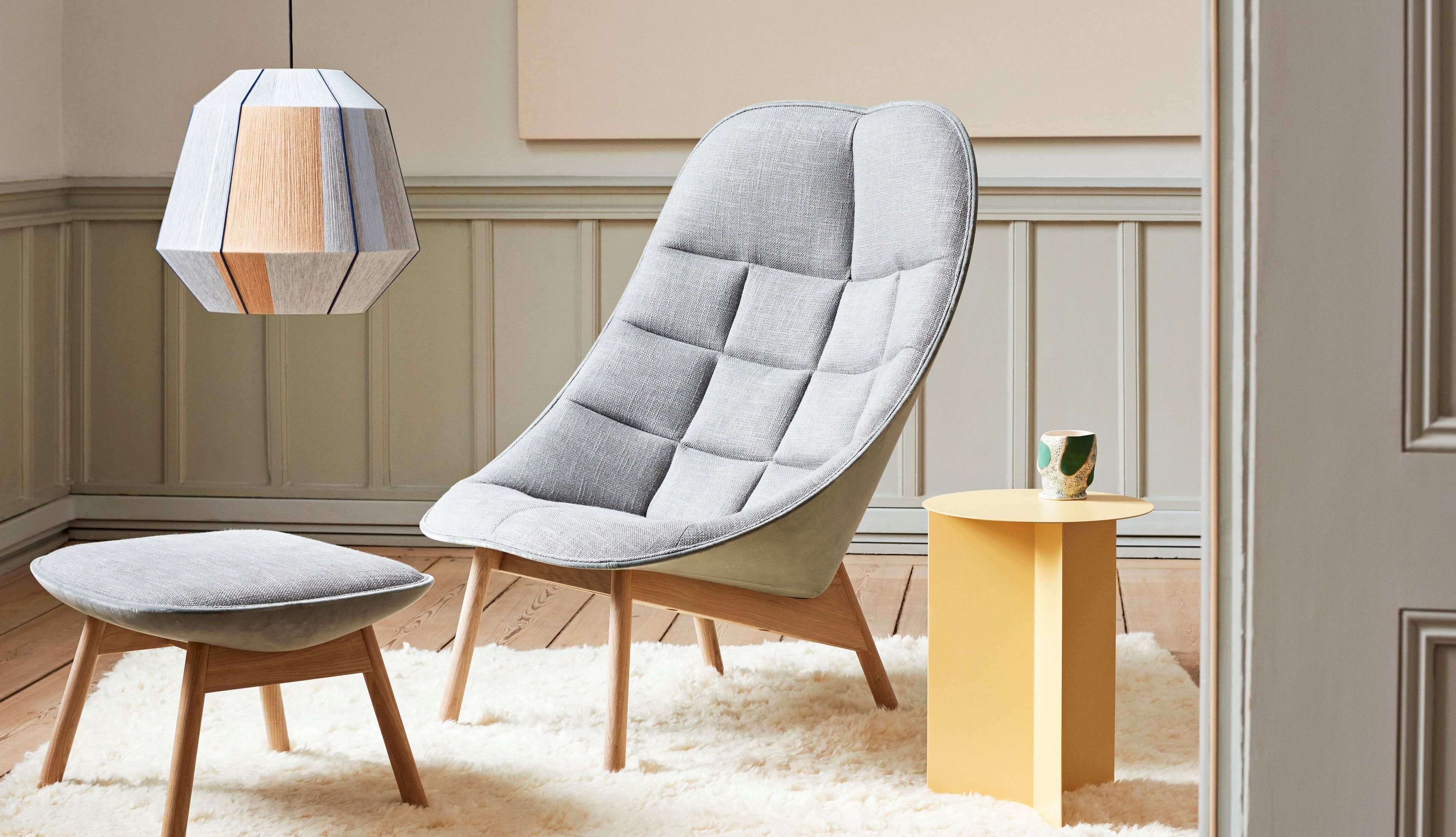 UCHIWA QUILTED Armchair By Hay | design Doshi Levien