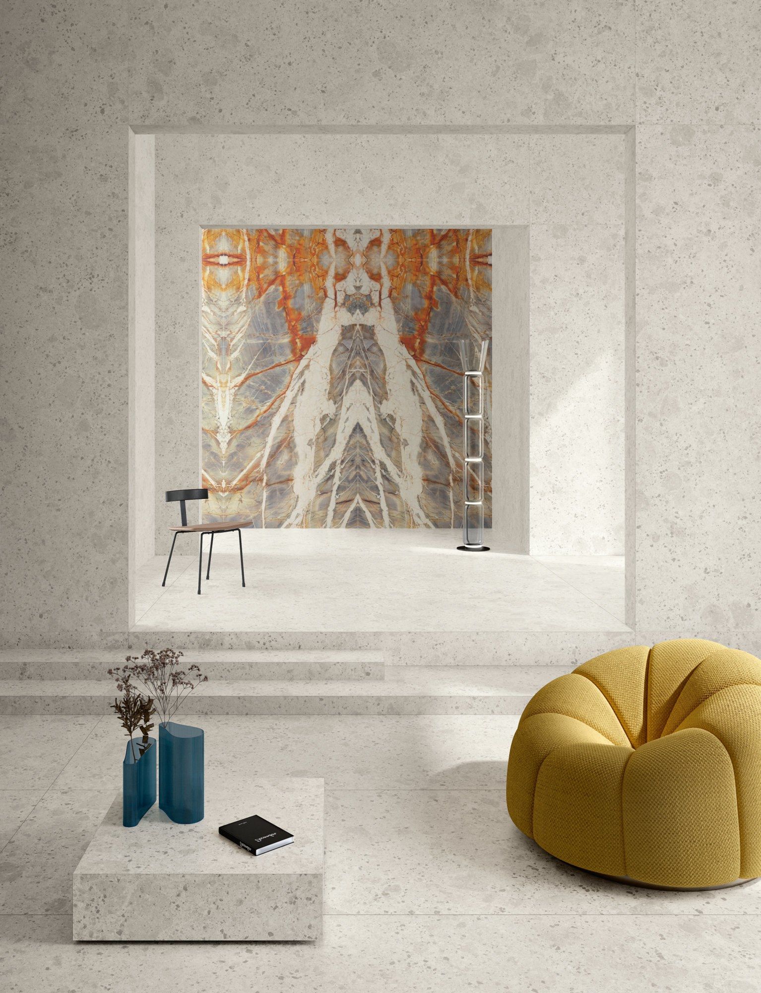 ULTRA FRAGMENTA - BIANCO GRECO wall/floor tiles By ARIOSTEA