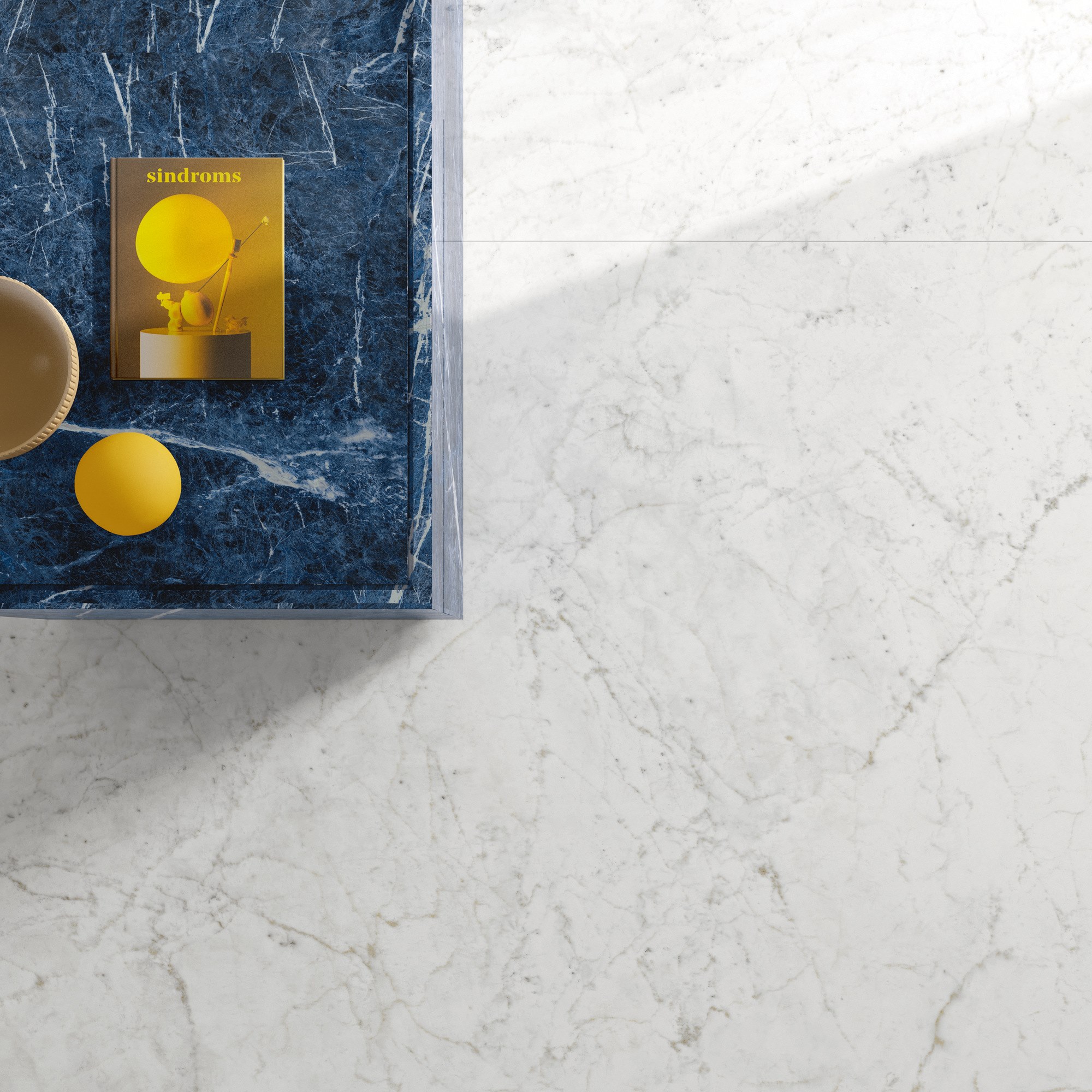 Porcelain stoneware wall/floor tiles with marble effect ULTRA MARMI ...