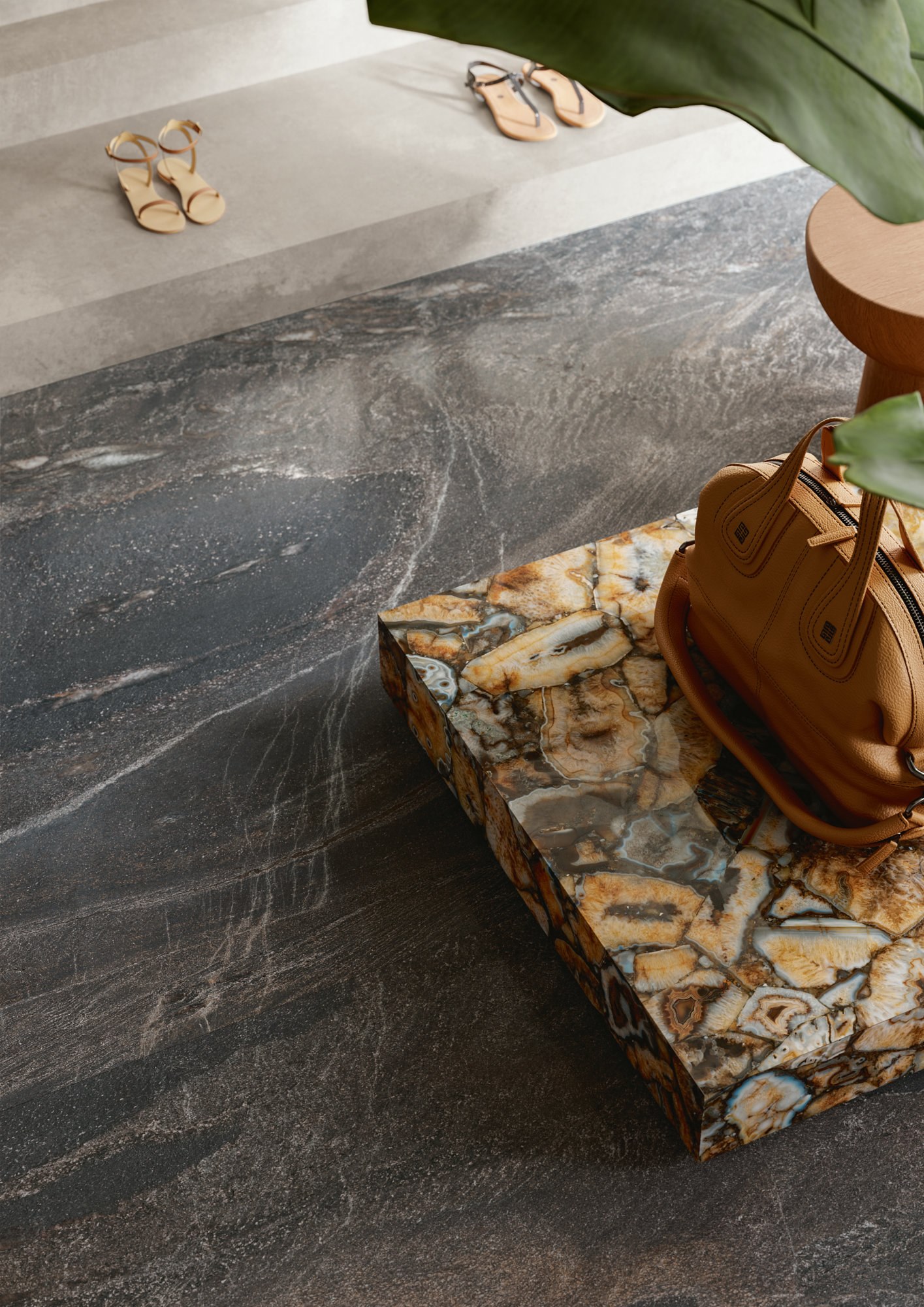 ULTRA PIETRE - JATOBA BROWN Wall/floor tiles By ARIOSTEA