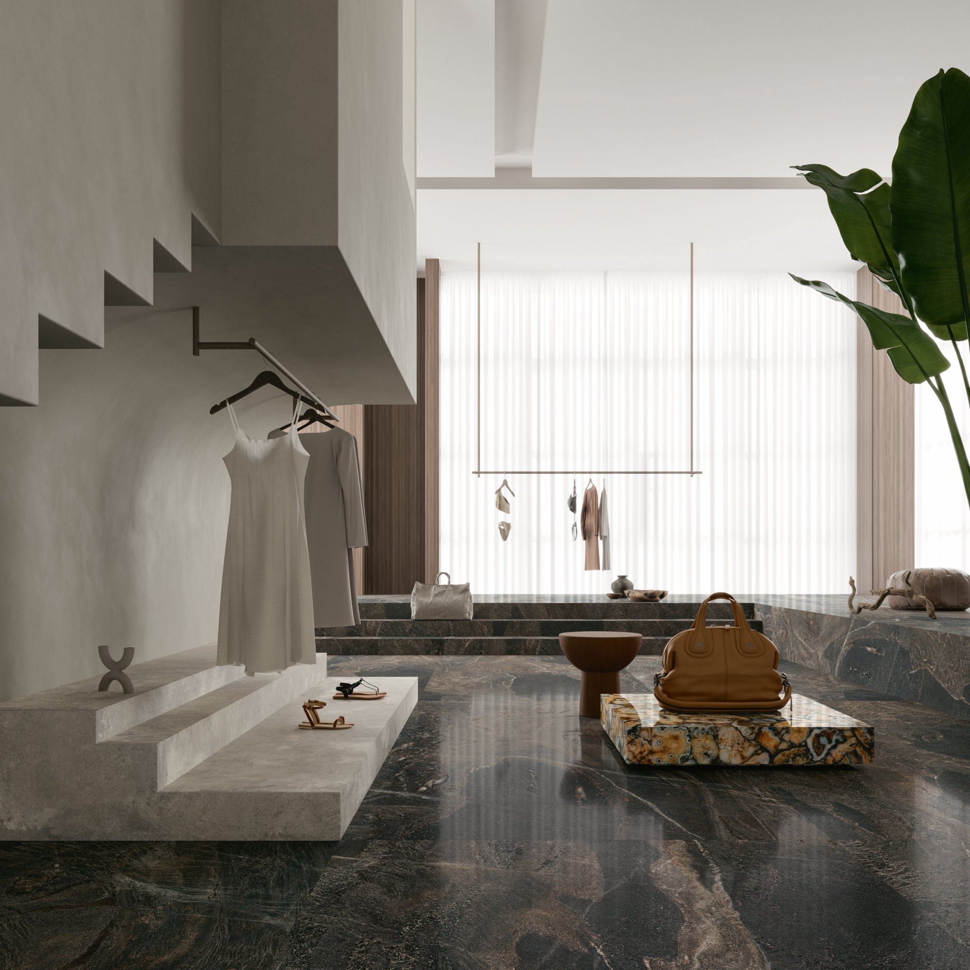 ULTRA PIETRE - JATOBA BROWN Wall/floor tiles By ARIOSTEA