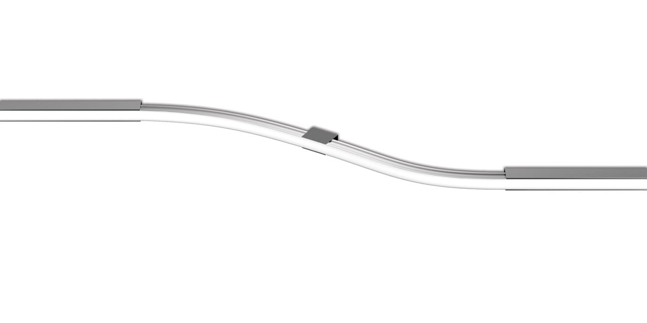 UNDERSCORE INOUT - TOP BEND RGB linear lighting profile for LED modules ...