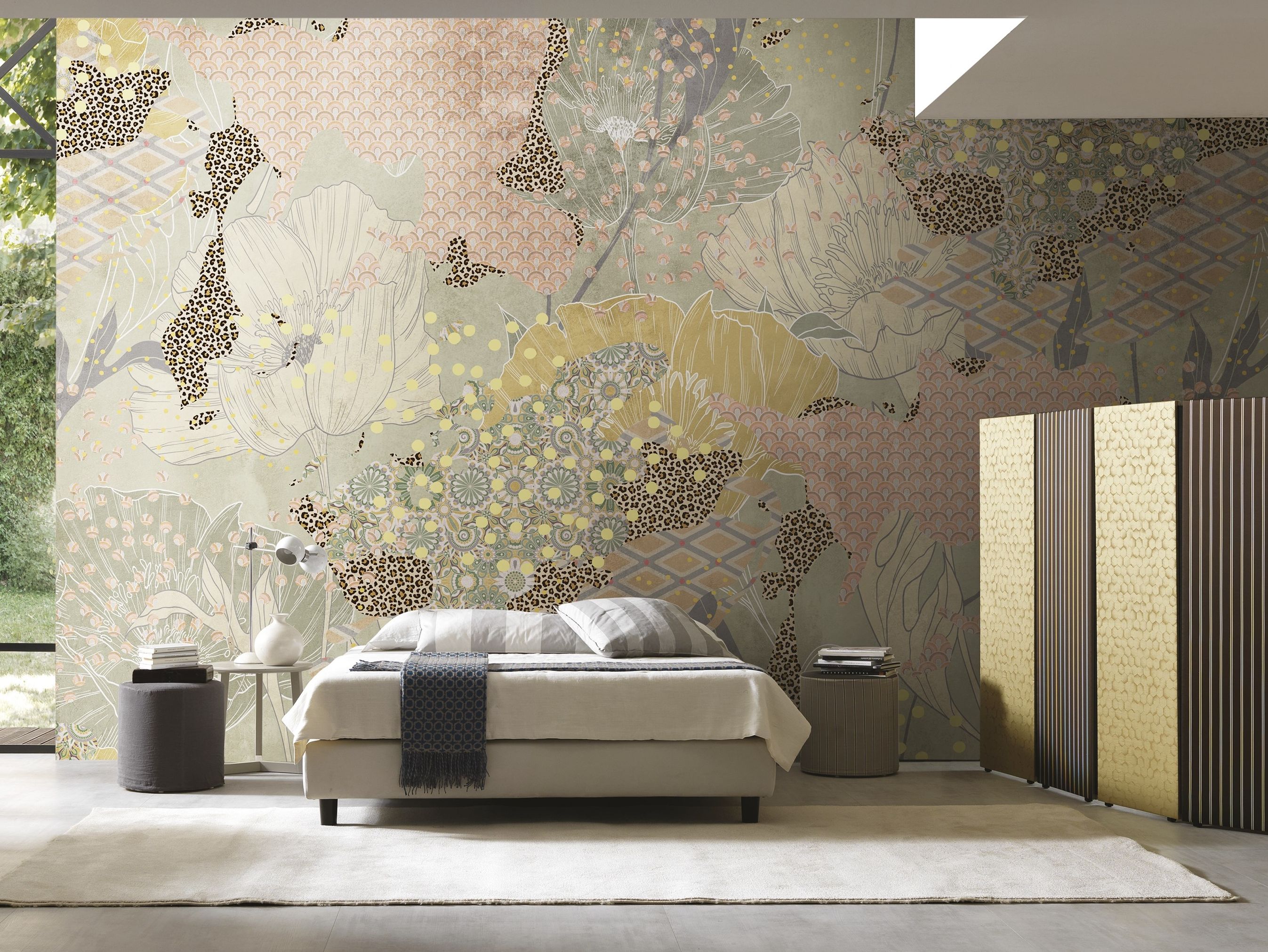 NATURAL BEAUTY 01-19 Carta da parati con motivi floreali By Inkiostro ...