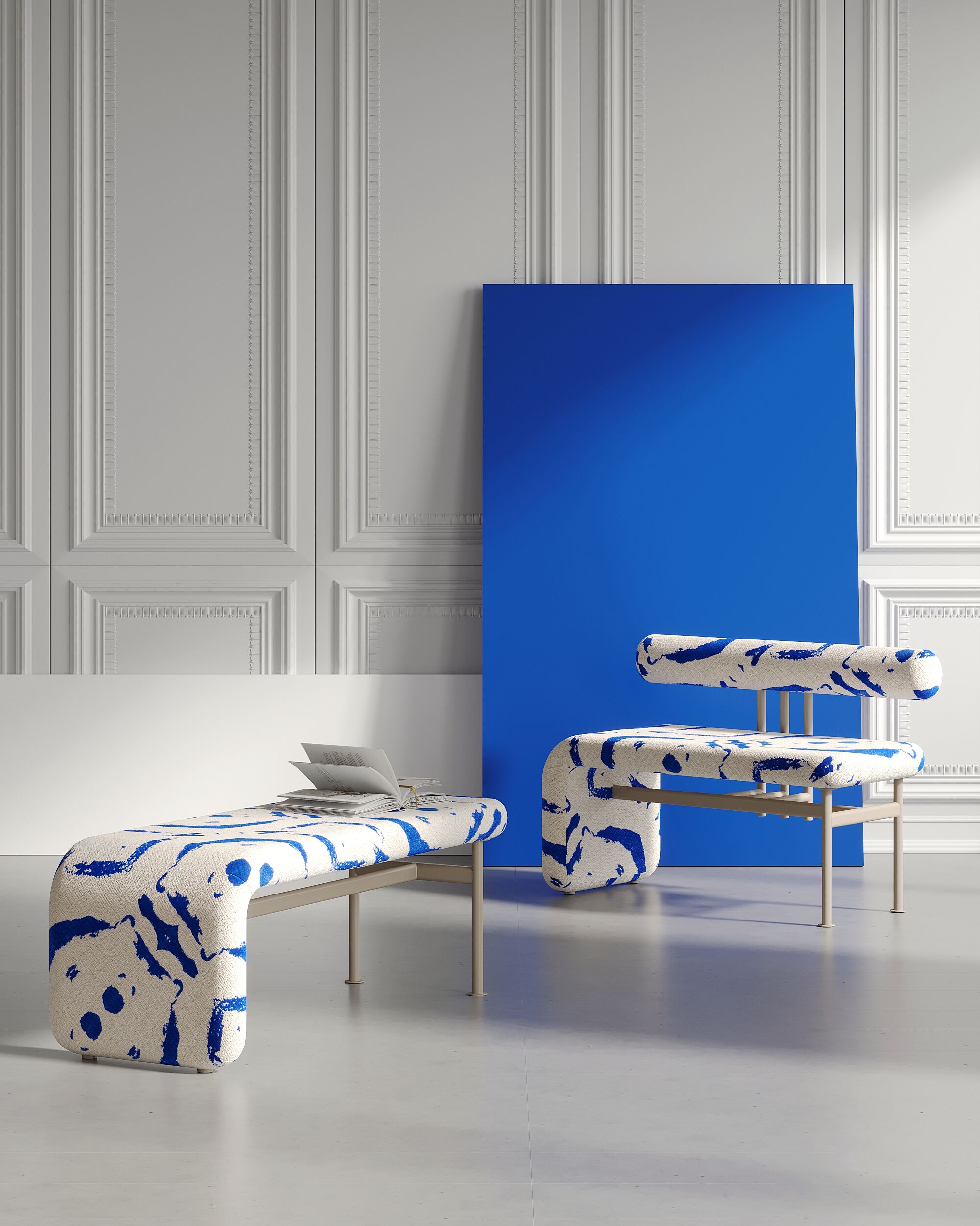 LENTANA Bench By UNEVEN OBJECTS