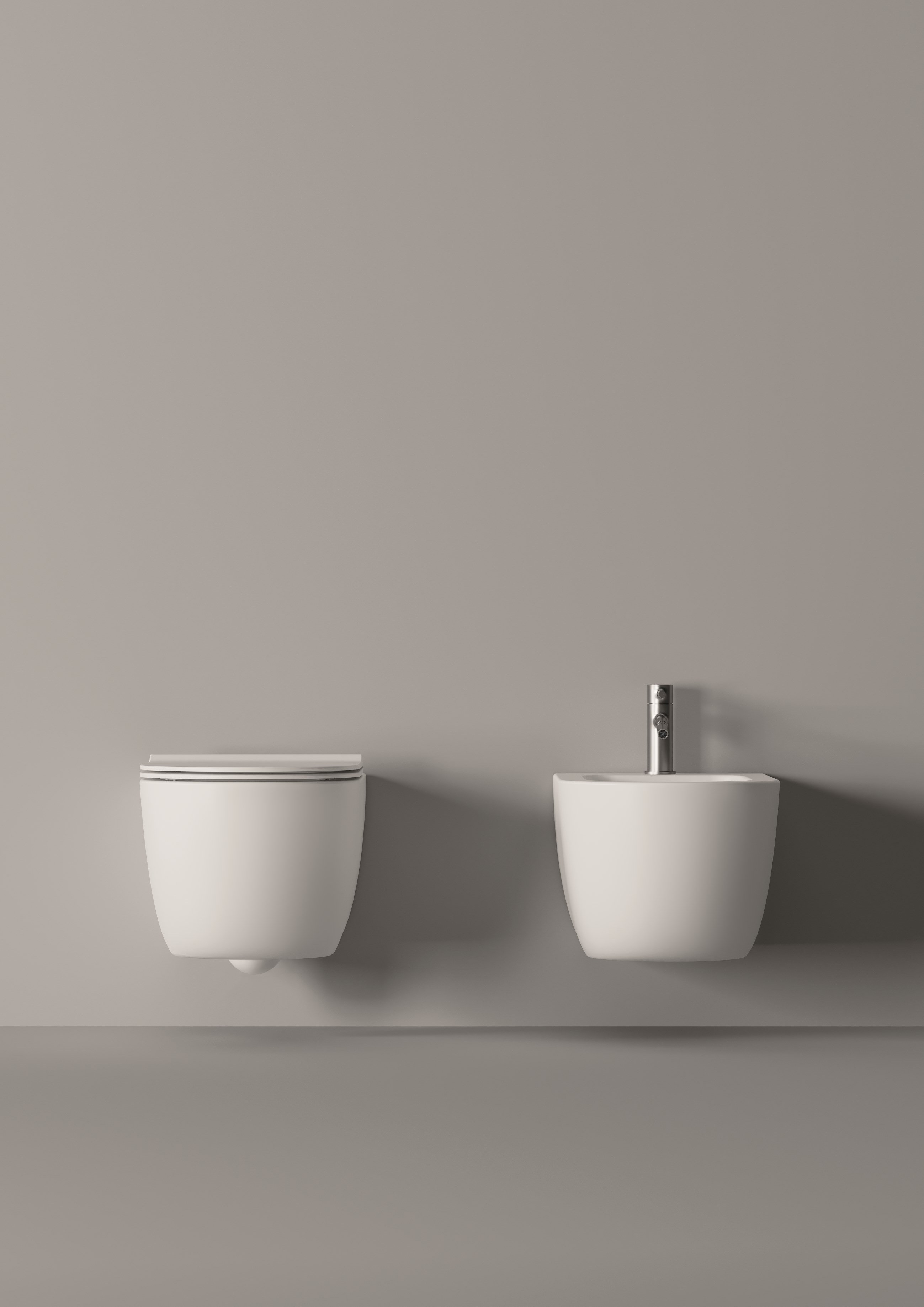 UNICA Wall-hung ceramic bidet By Alice Ceramica | design Massimiliano ...