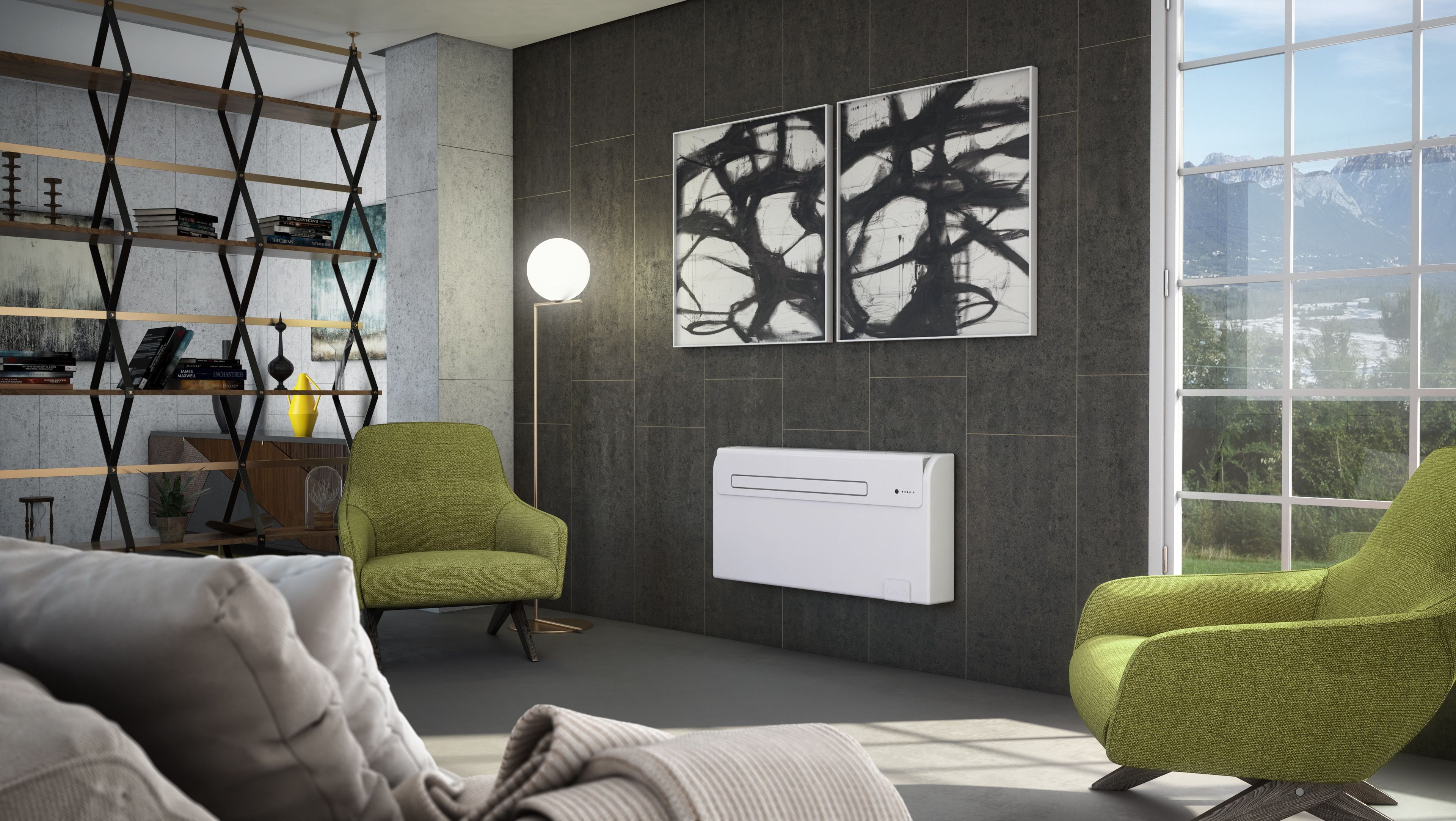 Inverter air conditioner without external unit UNICO AIR By OLIMPIA ...