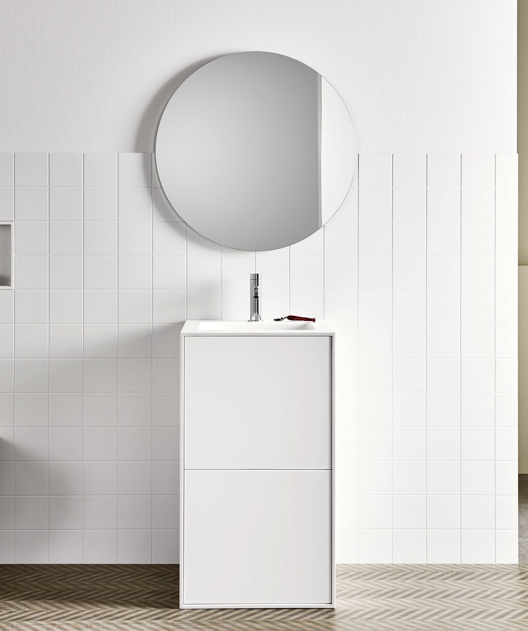 UNICO | Square washbasin By Rexa Design design Imago Design
