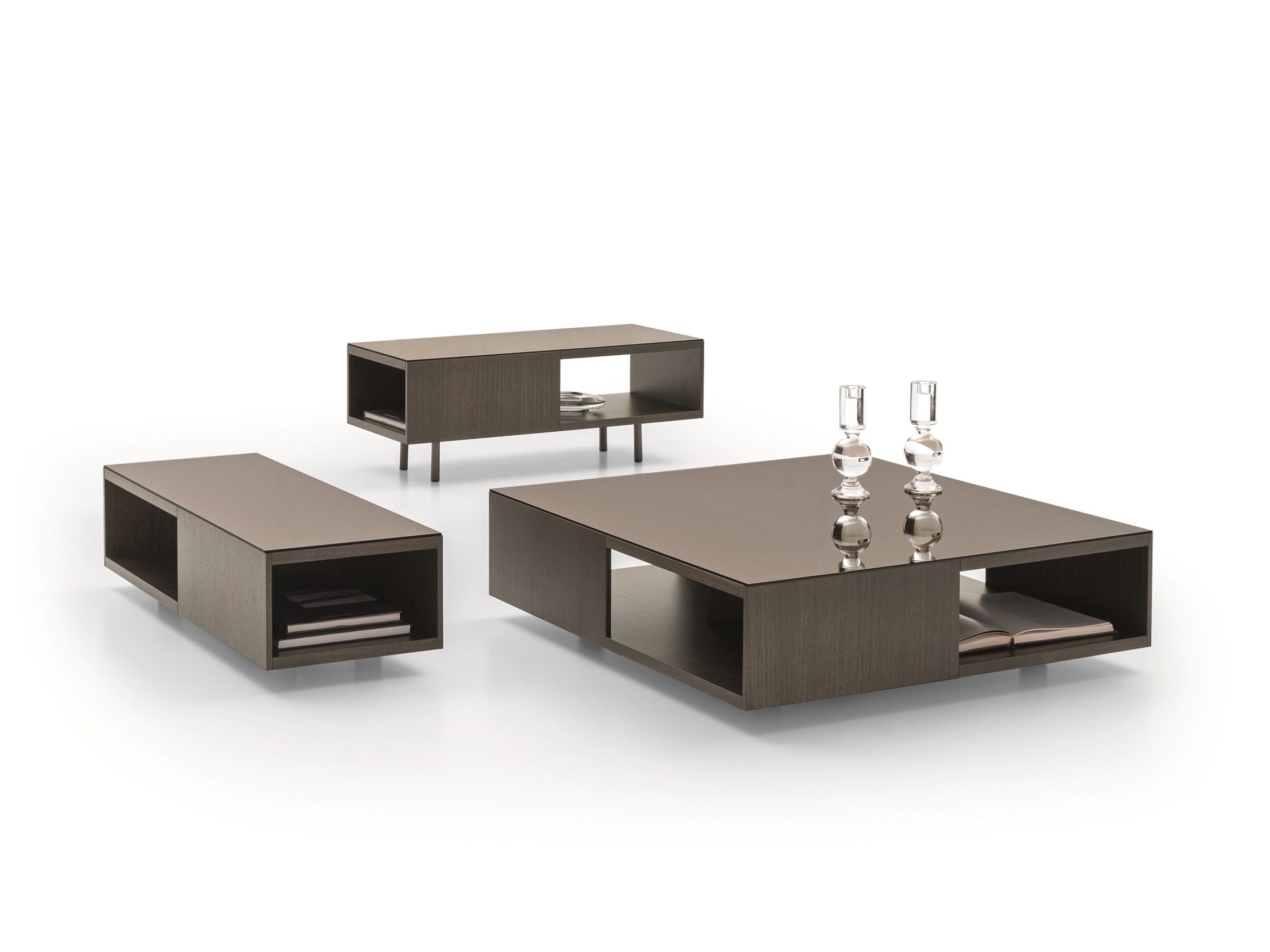 UNION/URBAN | Square coffee table Square coffee table with storage ...