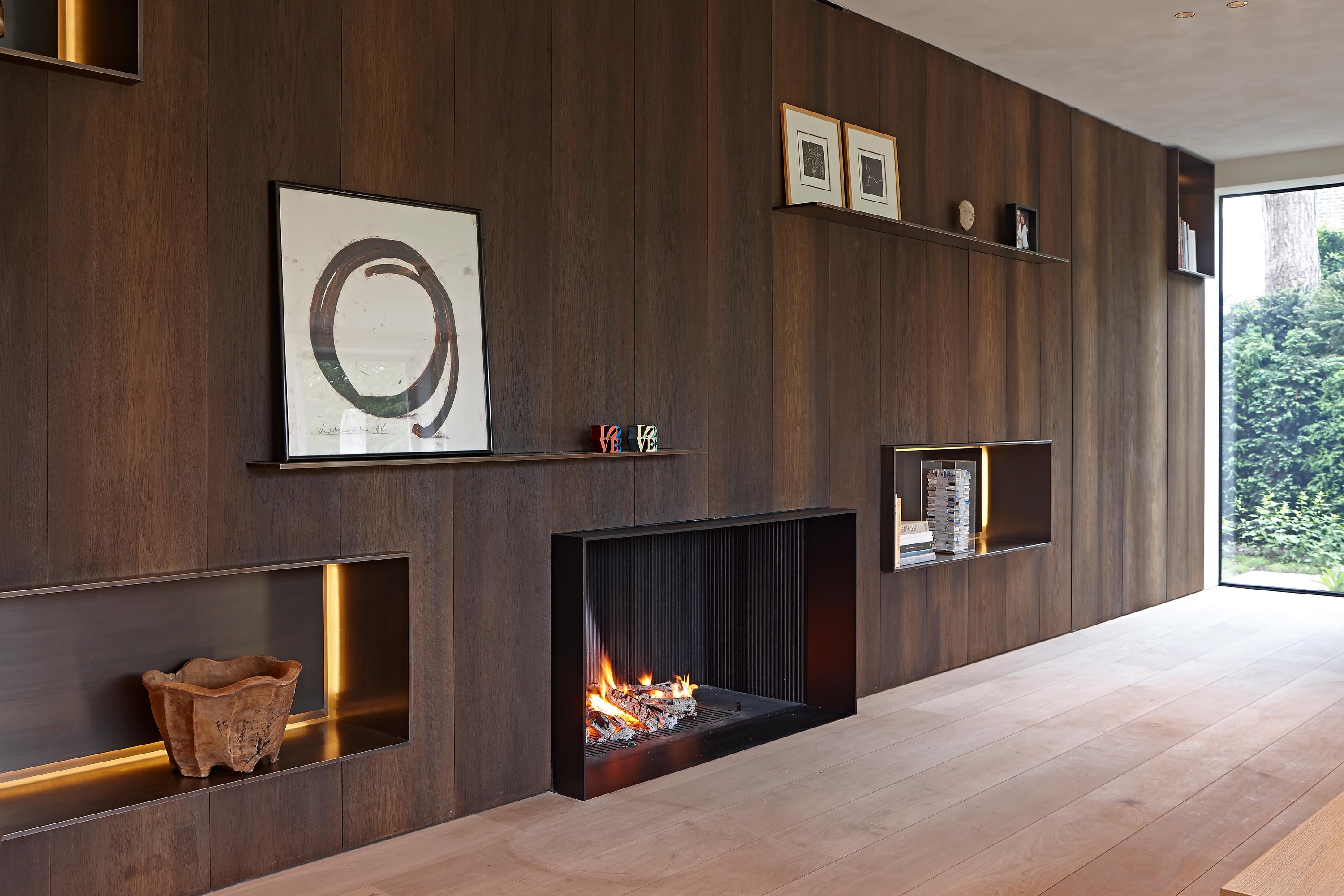 UNIVERSAL MF 1300-75 W 1S fireplace By Metalfire