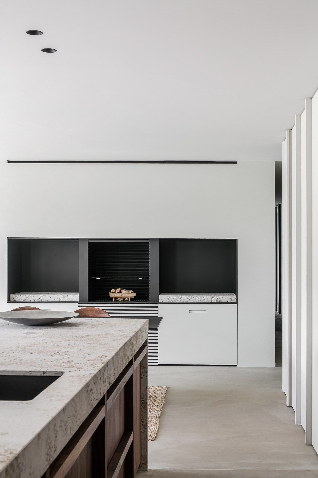 Wood-burning fireplace UNIVERSAL MF 740-75 W BBQ By Metalfire