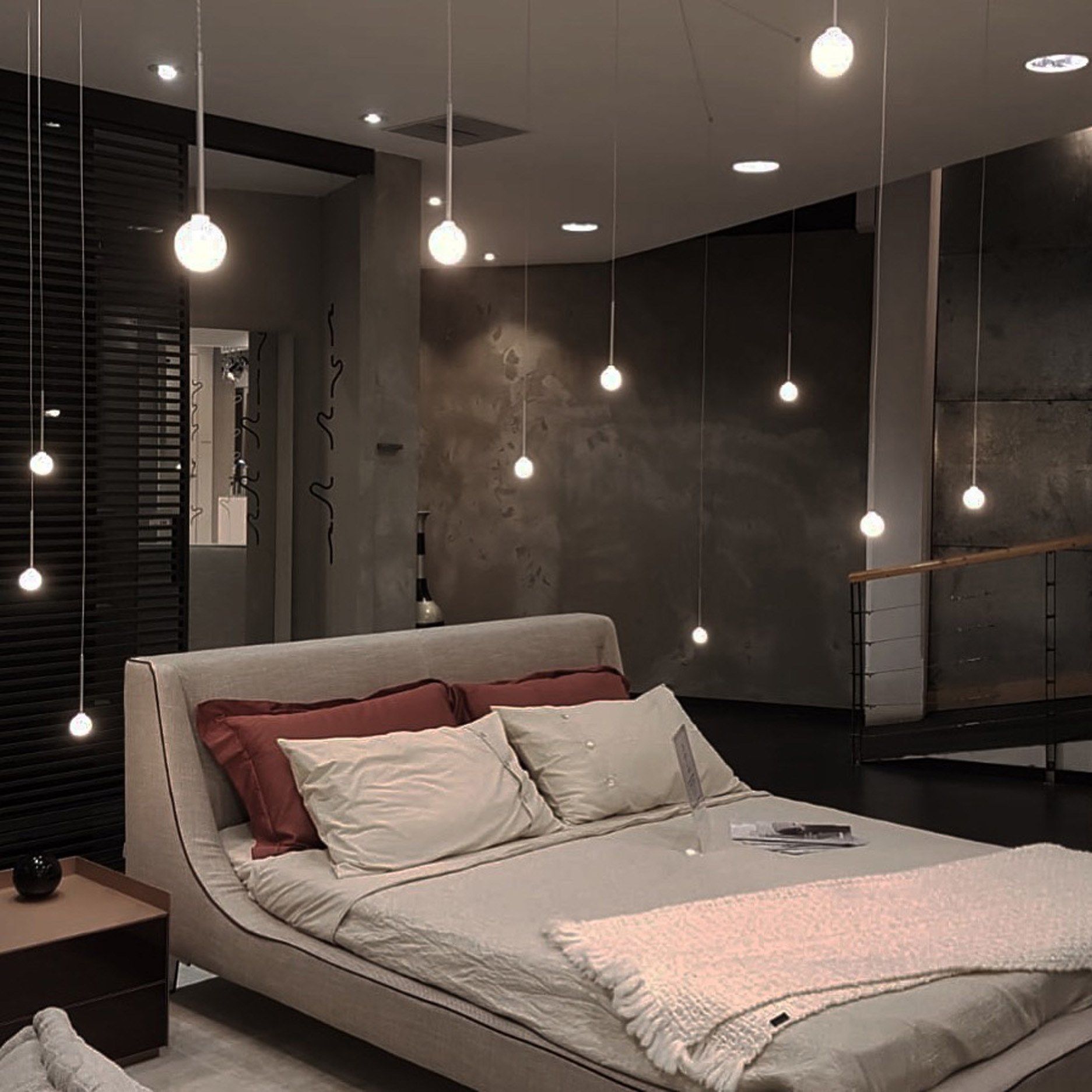 LED direct light pendant lamp UNIVERSO LED By Album