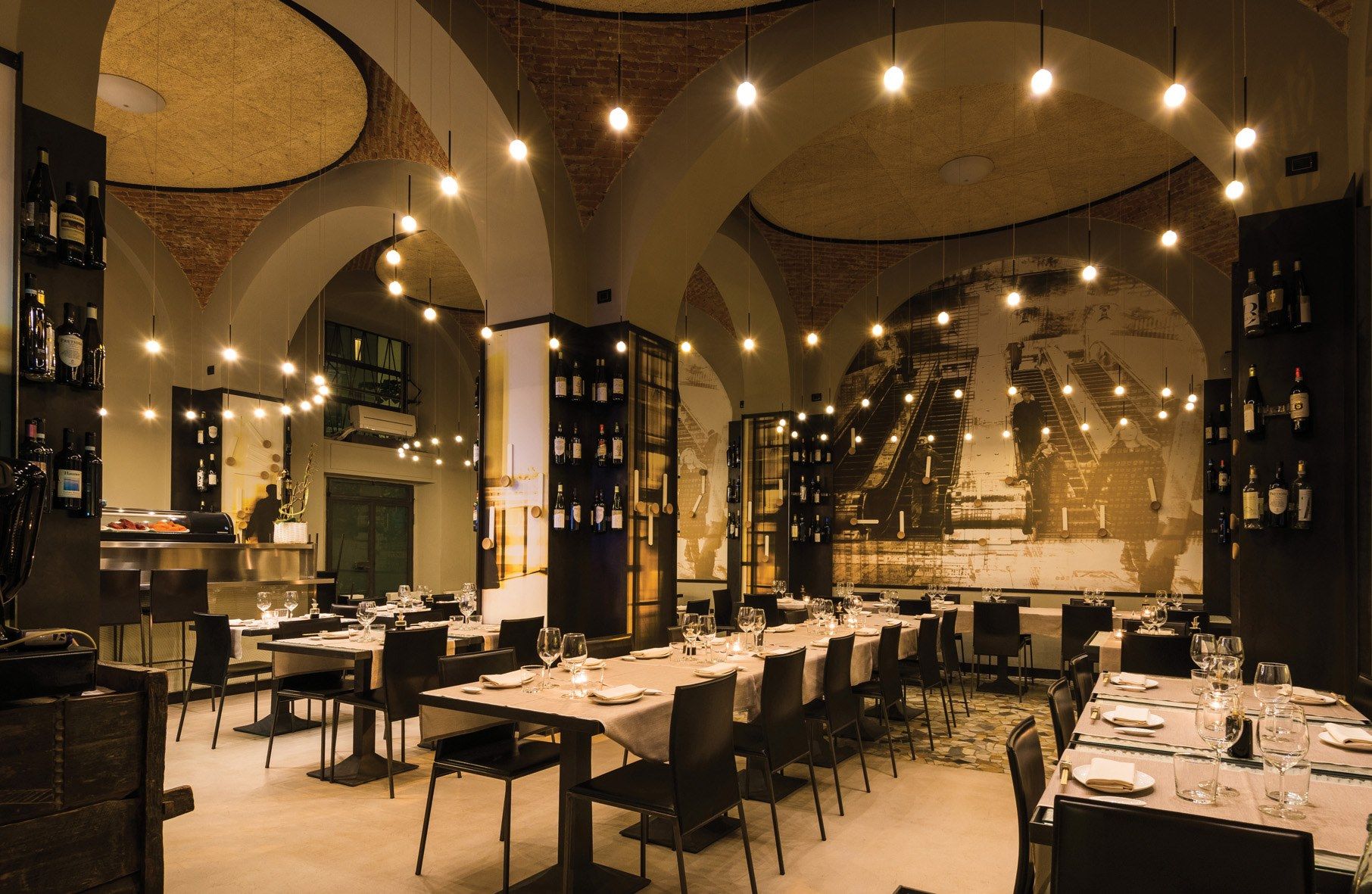 LED direct light pendant lamp UNIVERSO LED By Album