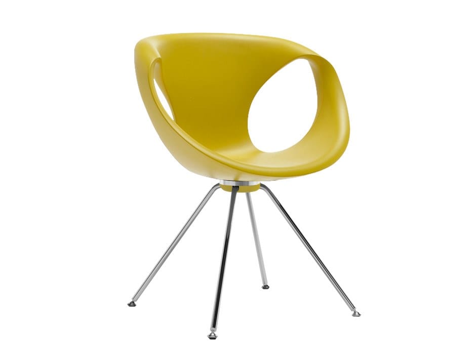 UP CHAIR | Trestle-based chair Trestle-based polyurethane chair By ...