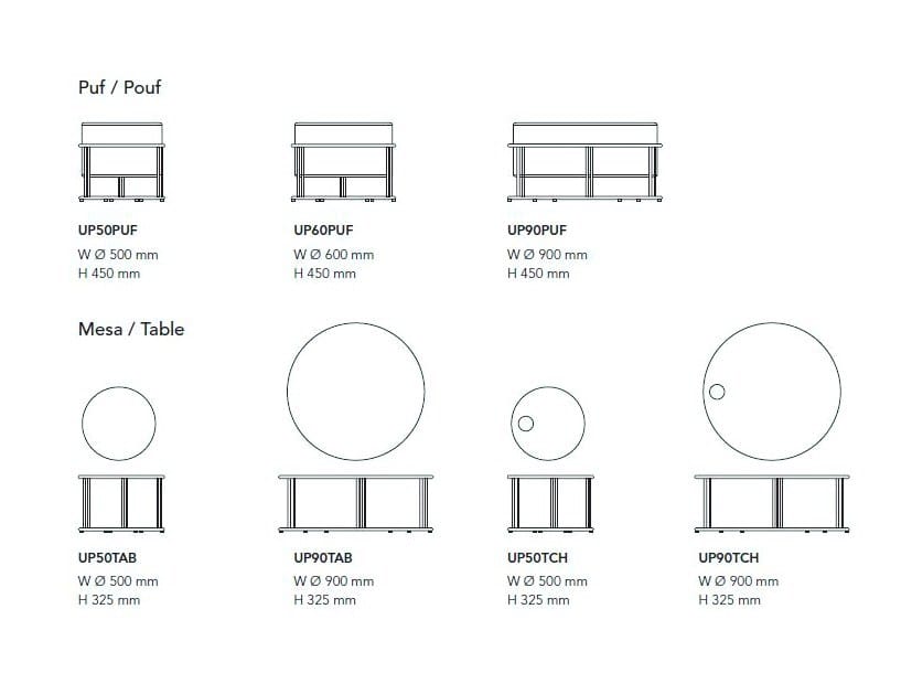 UP | Pouf By Mobboli