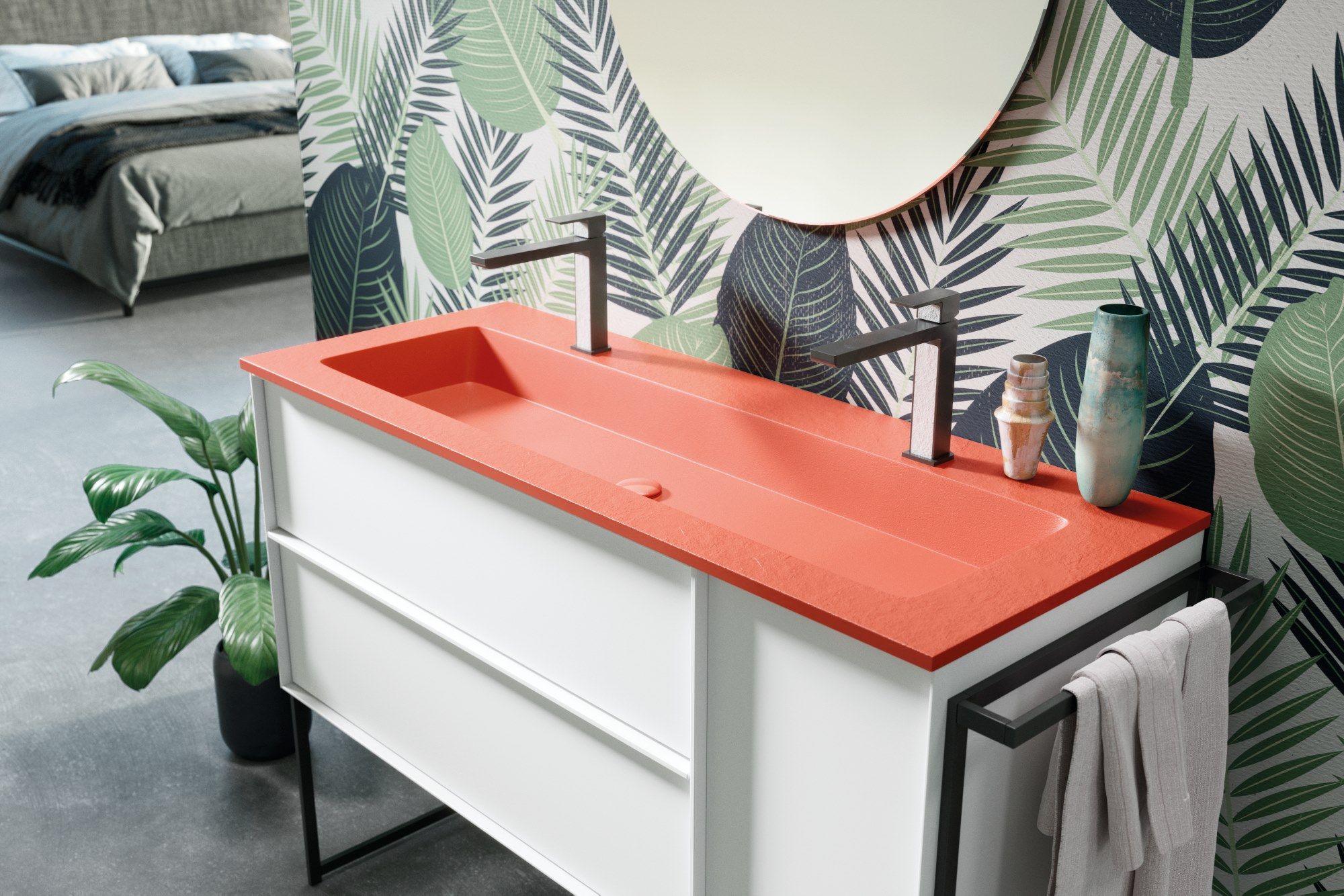 URBAN | Vanity unit By Acquabella