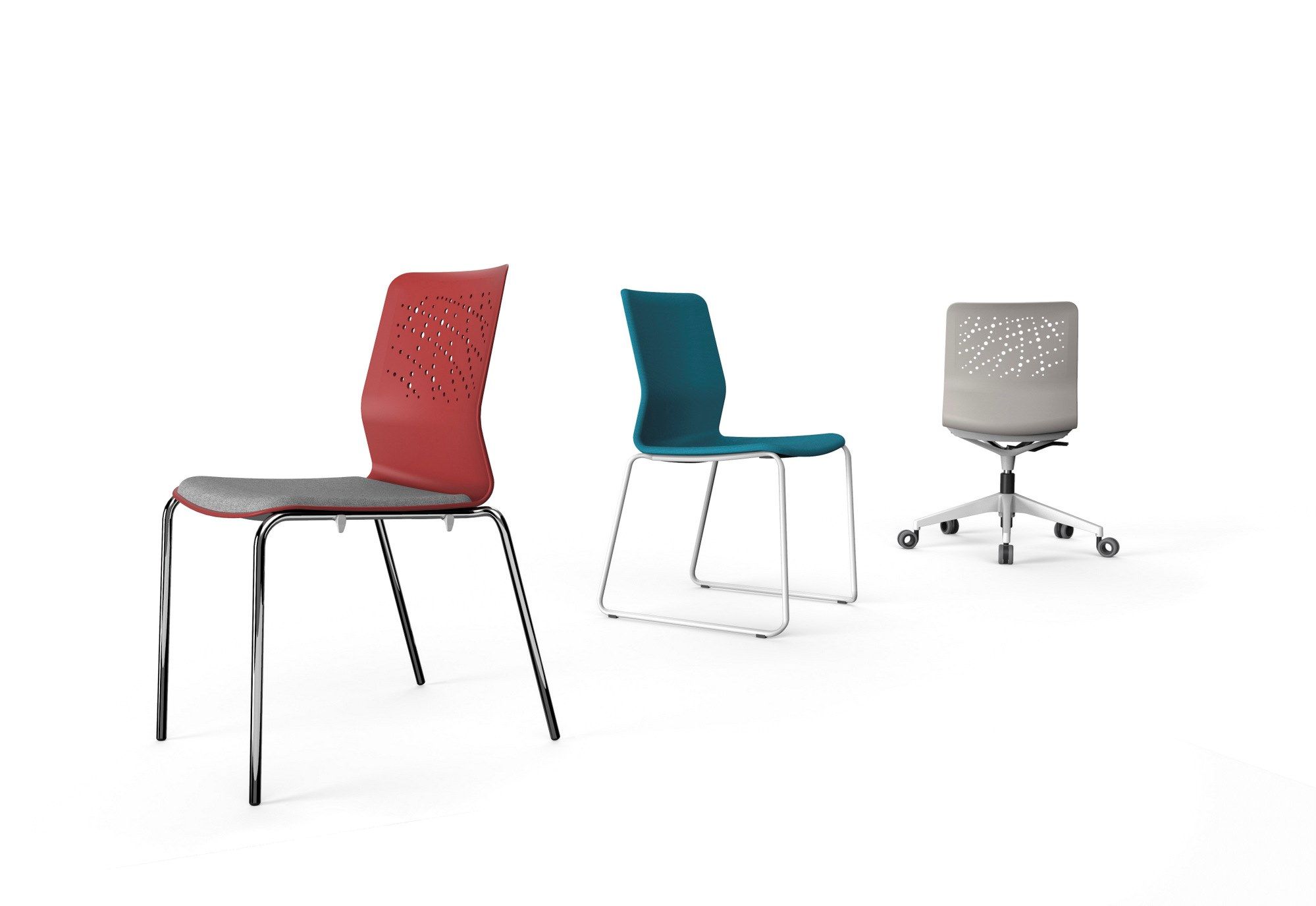 URBAN-BLOCK Stackable training chair By ACTIU | design Javier Cuñado