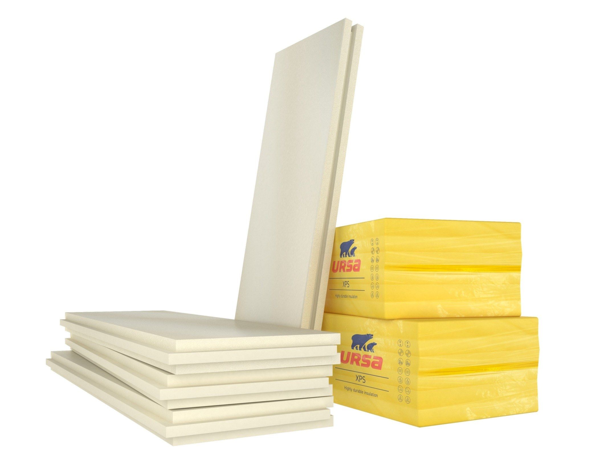 Pannello termoisolante in XPS URSA XPS N III - E - URSA - Edilportale