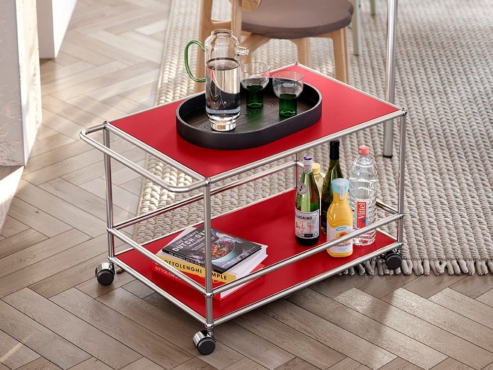 USM HALLER | Drinks trolley By USM design Fritz Haller