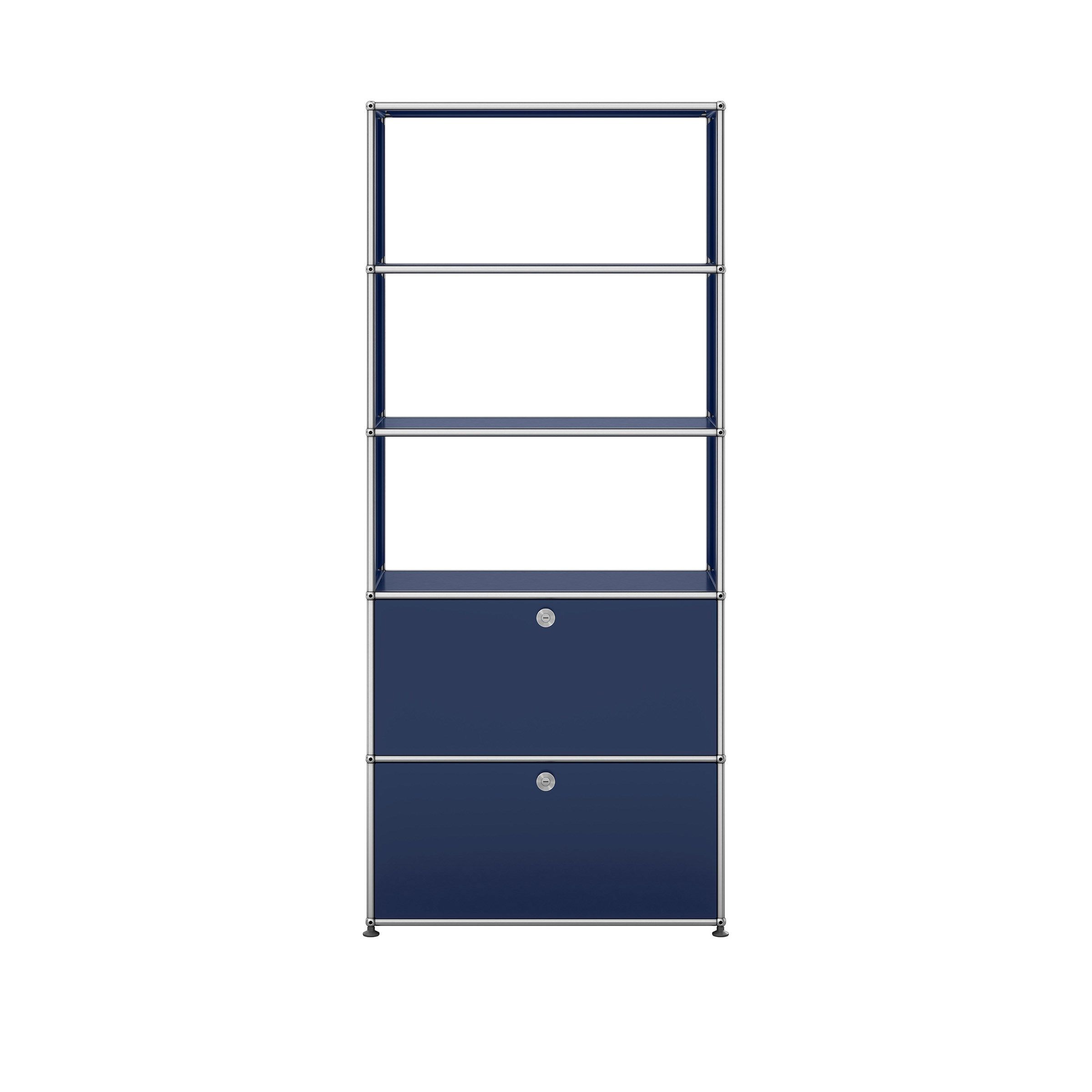 Libreria modulare in acciaio USM HALLER | Libreria modulare - USM ...