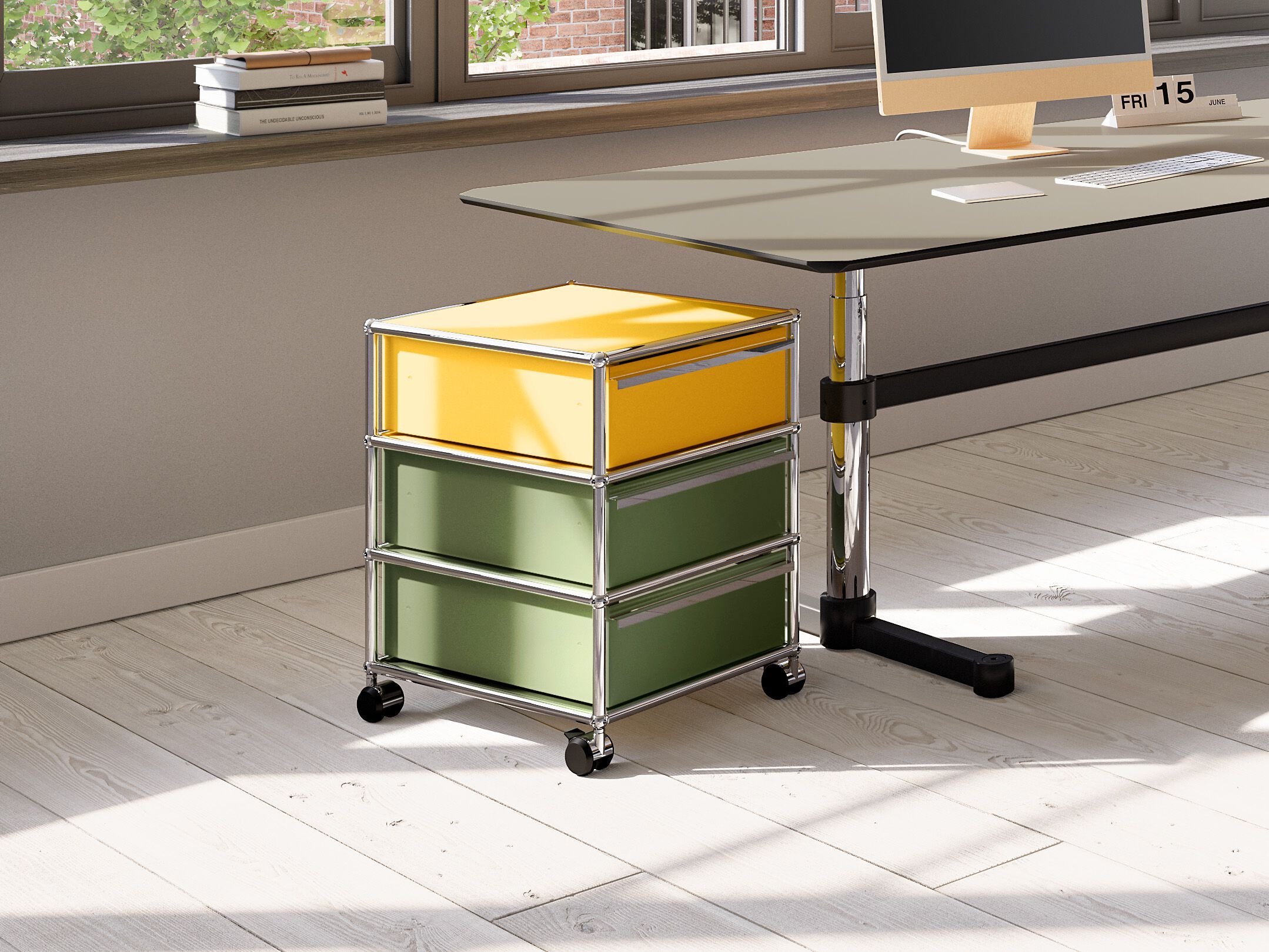 USM HALLER Office drawer unit By USM