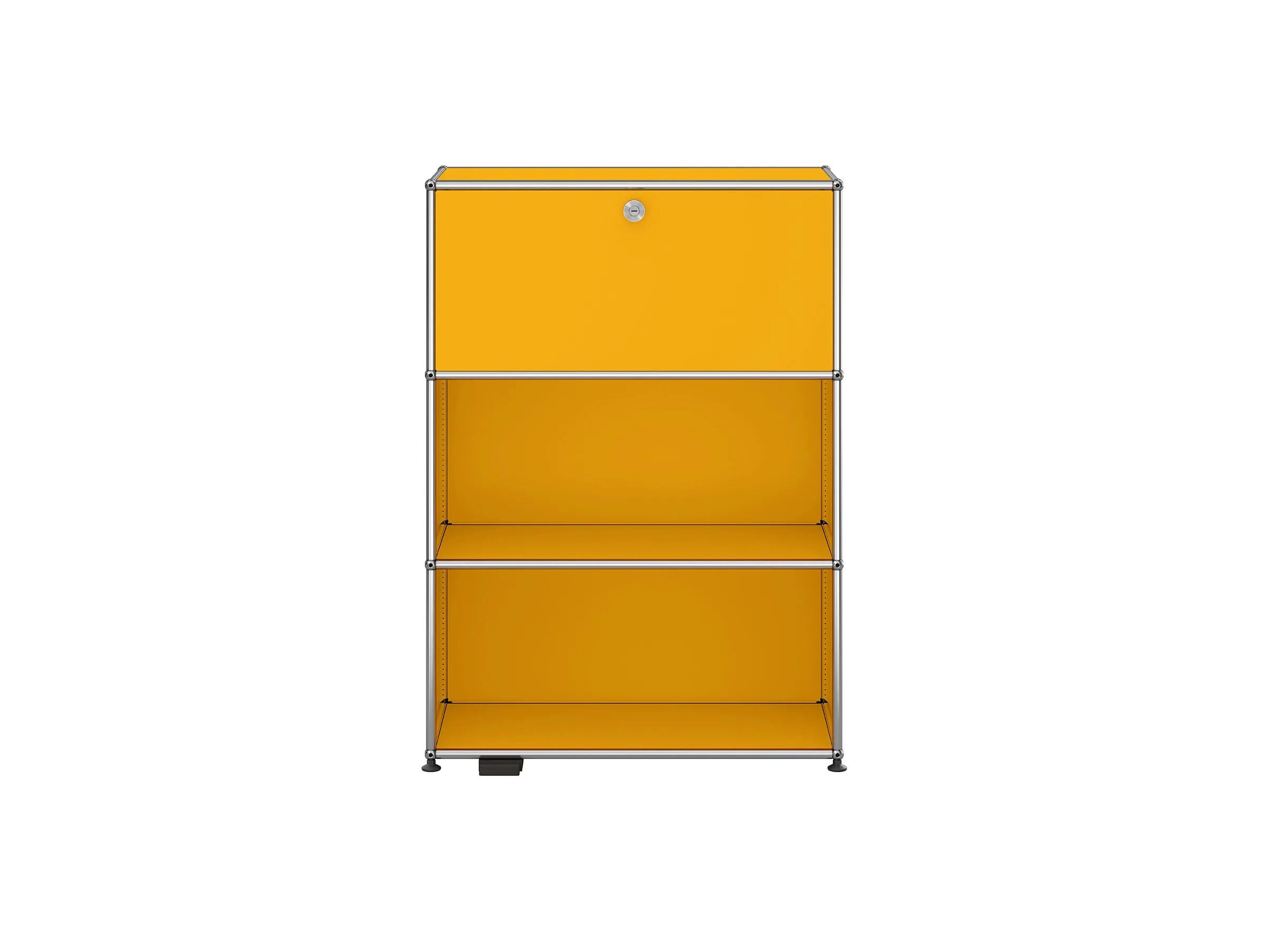 USM HALLER Steel bar cabinet with integrated lighting By USM | design ...