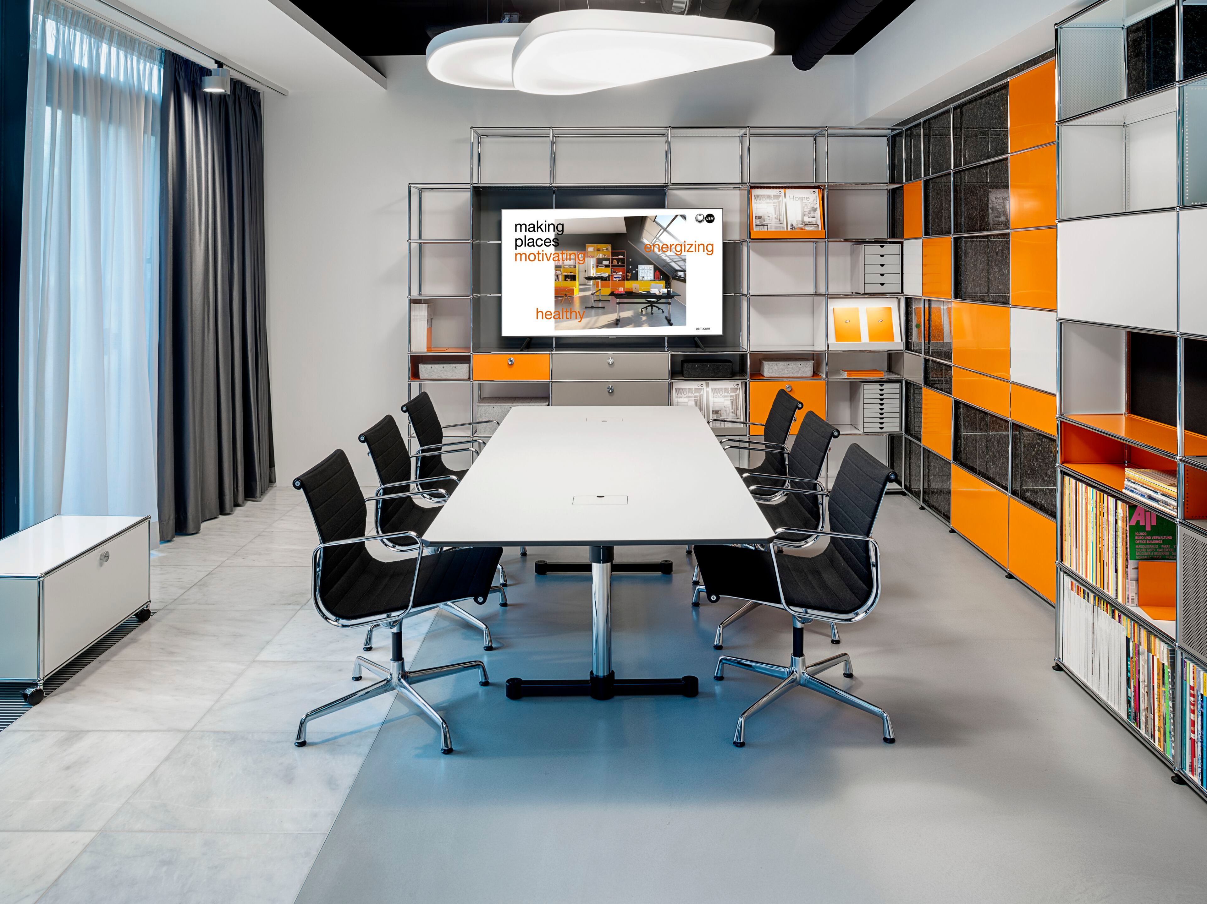 USM KITOS M MEETING Laminate meeting table By USM