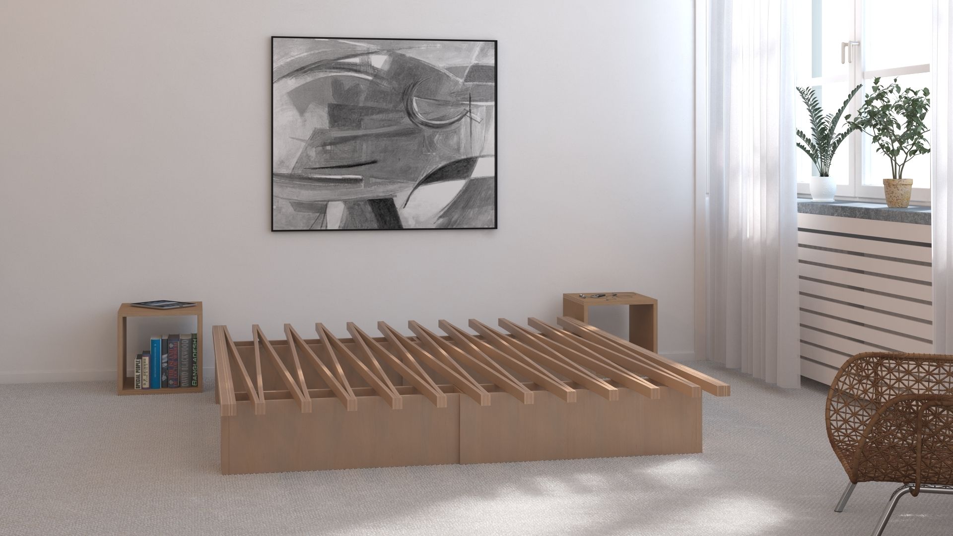 V Bed By Tojo Möbel