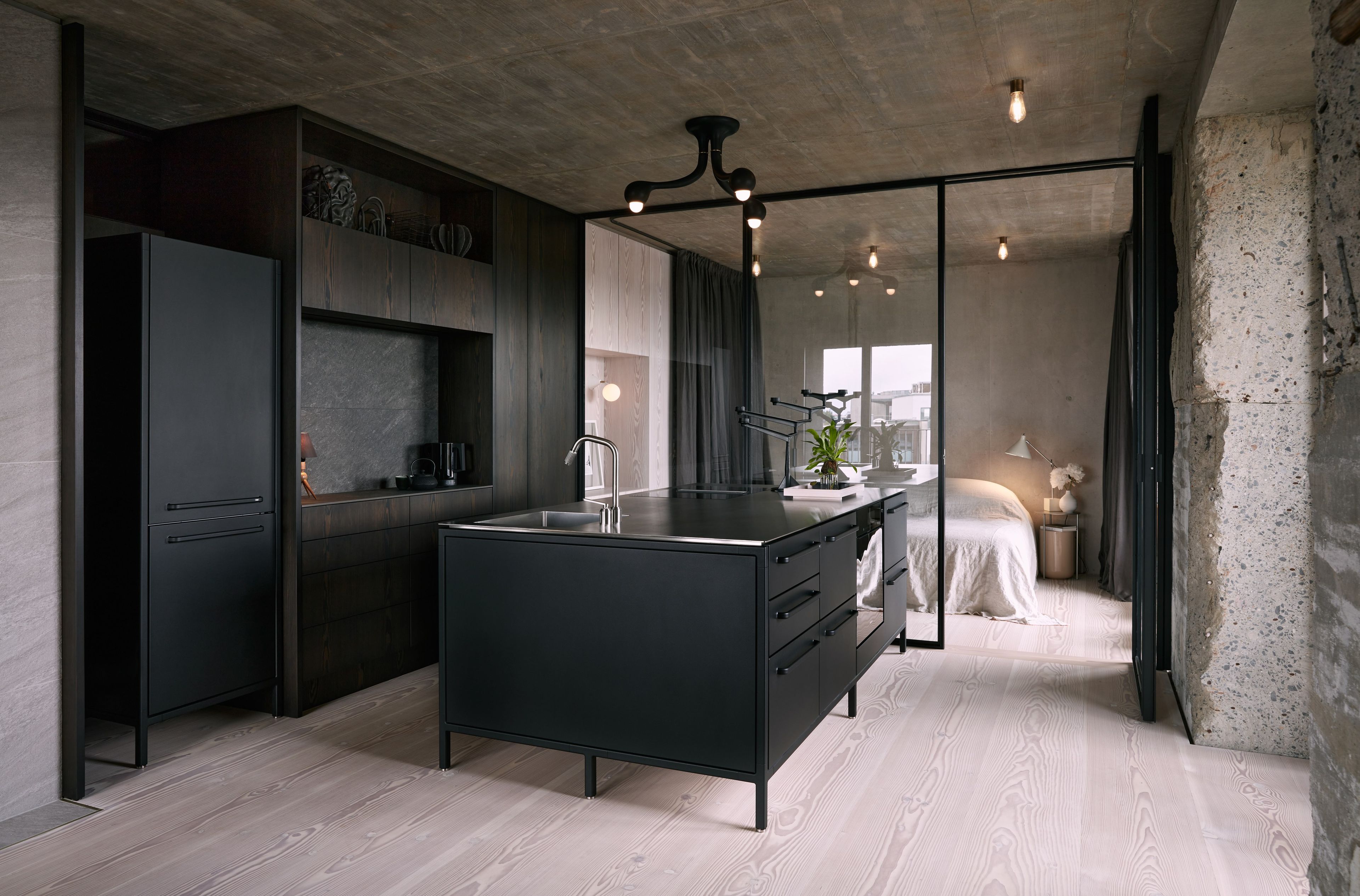 V1 | Steel kitchen Steel fitted kitchen By Vipp