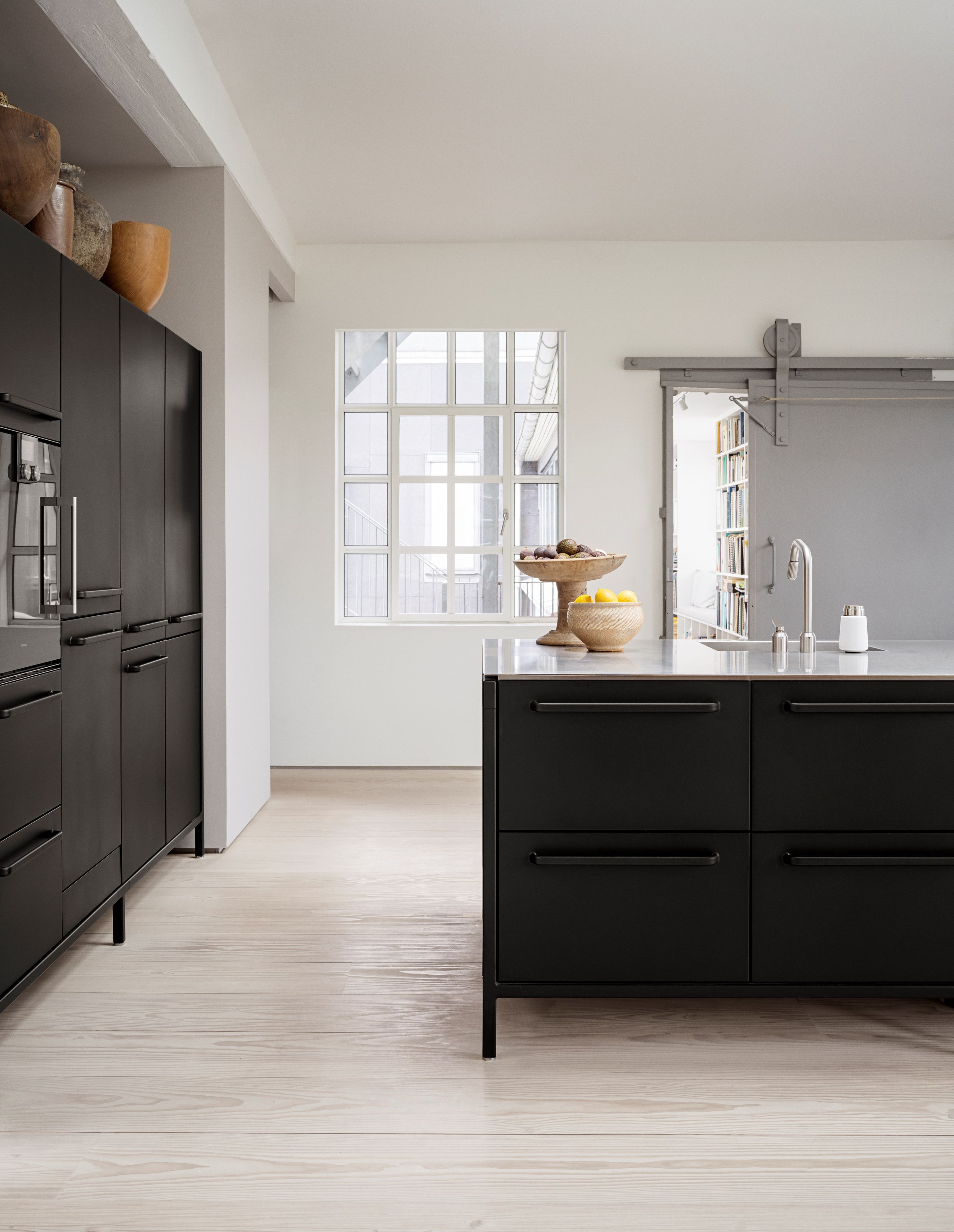 V1 | Steel kitchen Steel fitted kitchen By Vipp