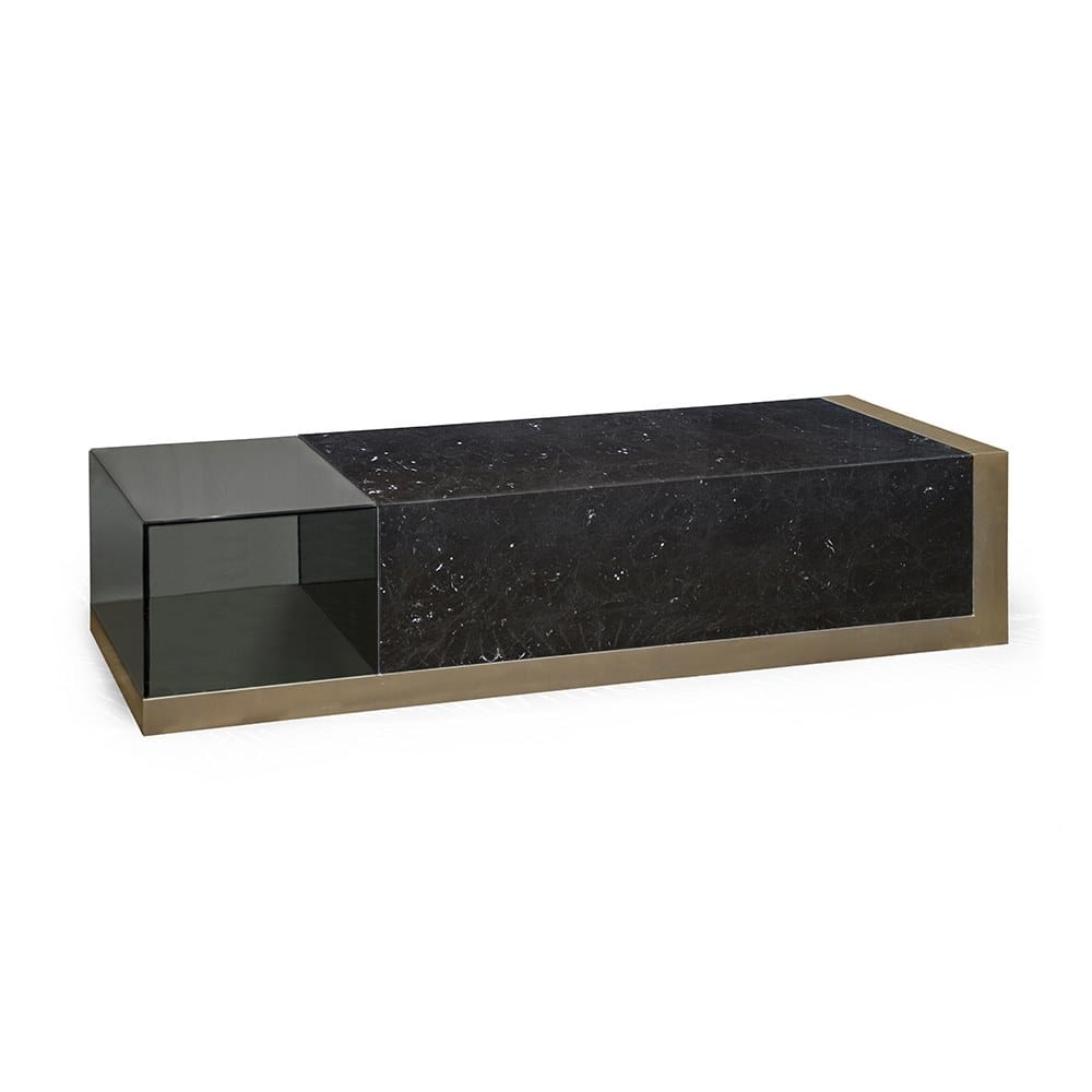 V226 | Coffee table Rectangular marble coffee table By Aston Martin