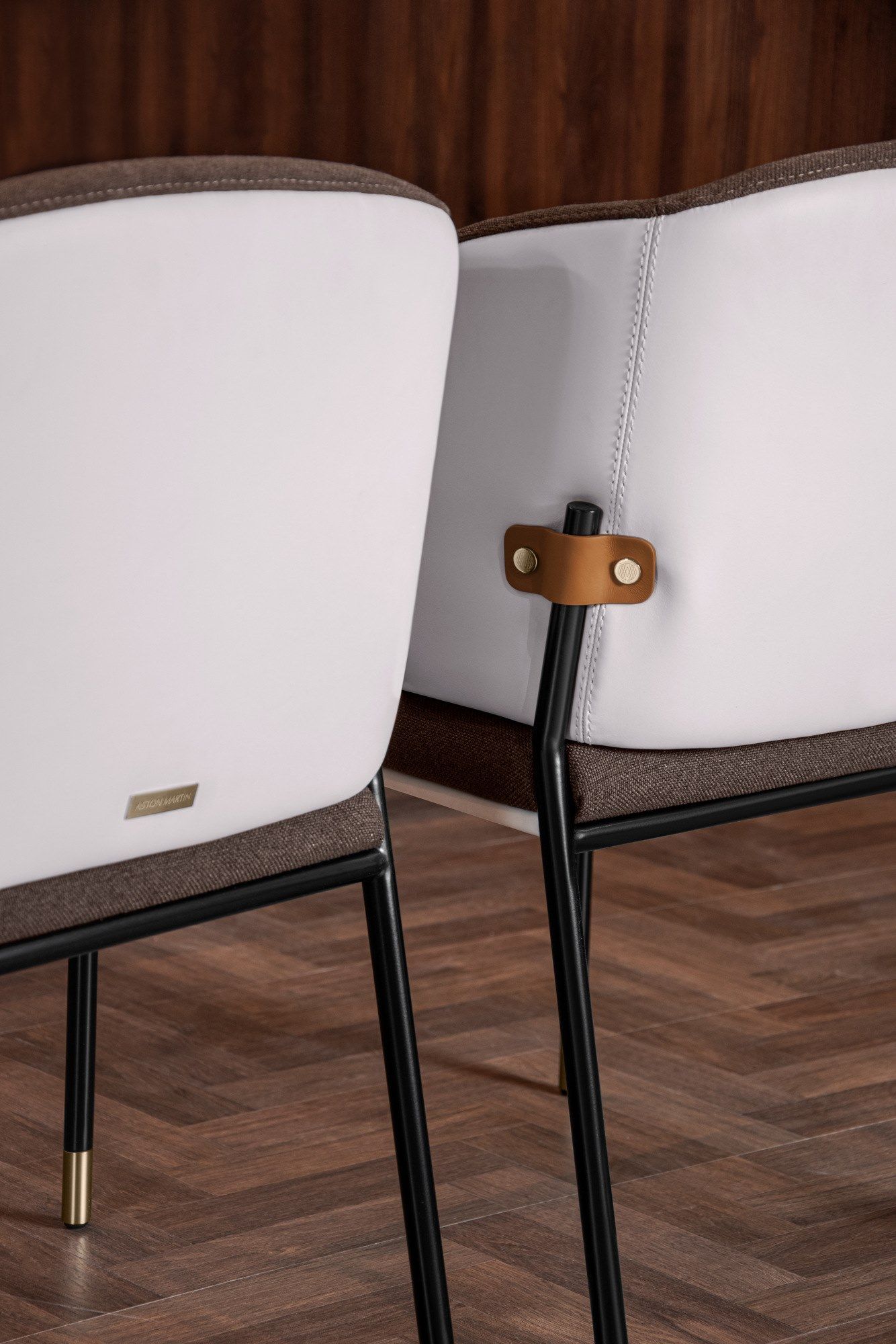 V242 Upholstered fabric chair By Aston Martin