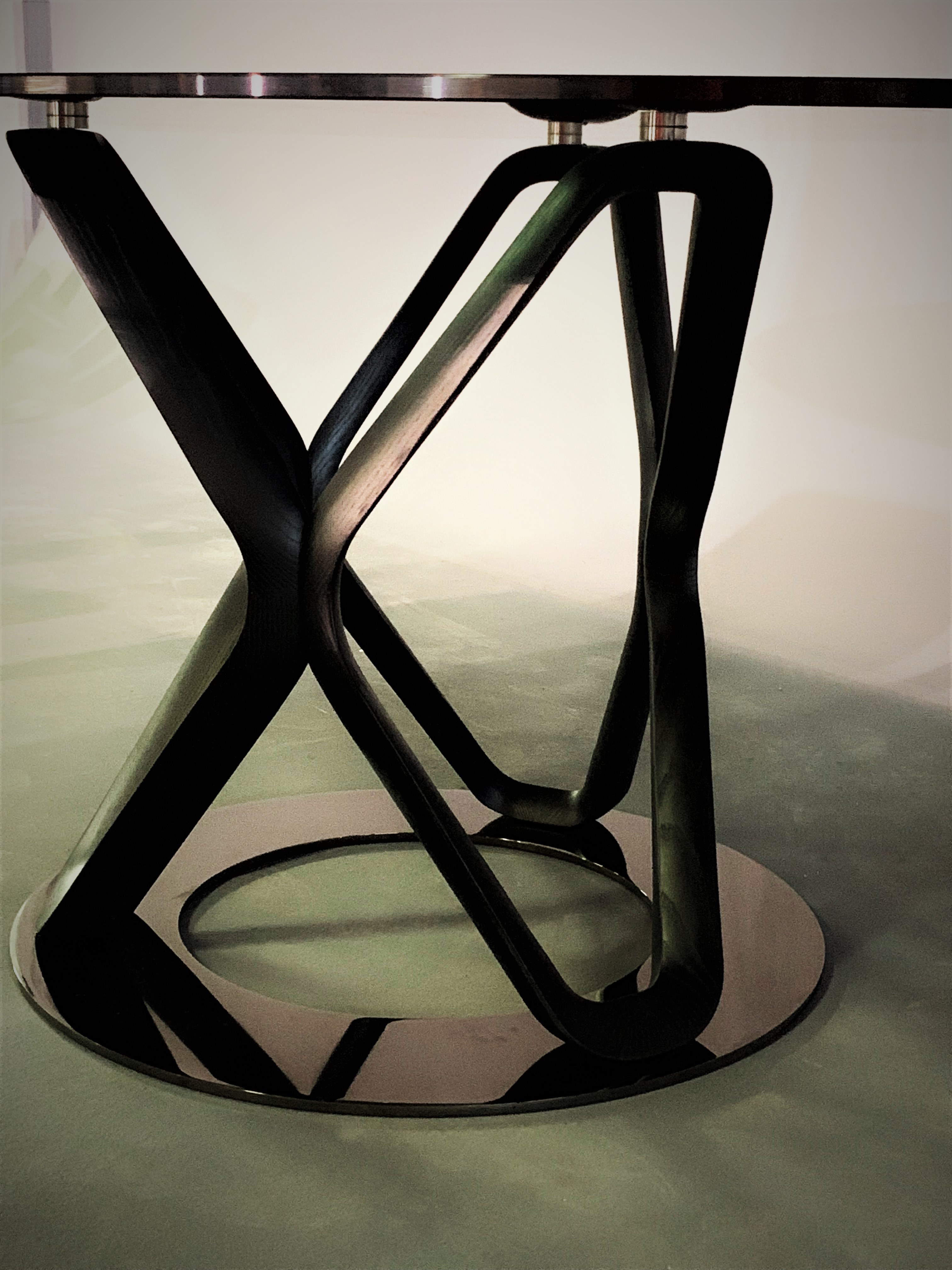 V6 | Tavolo in cristallo By Colico design Fausto Di Martino