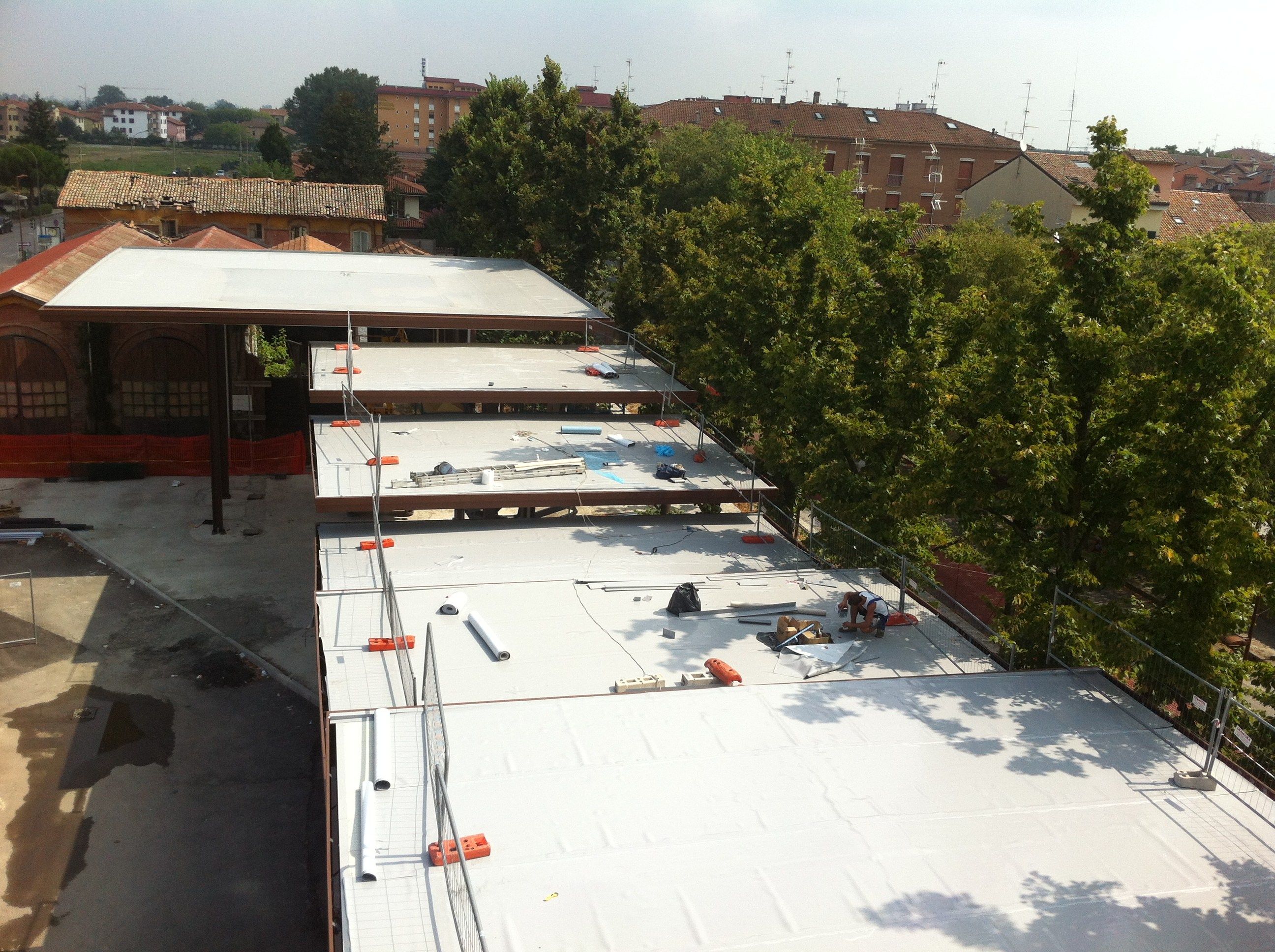 Prefabricated polymer membrane VAEPLAN V FR By Derbigum