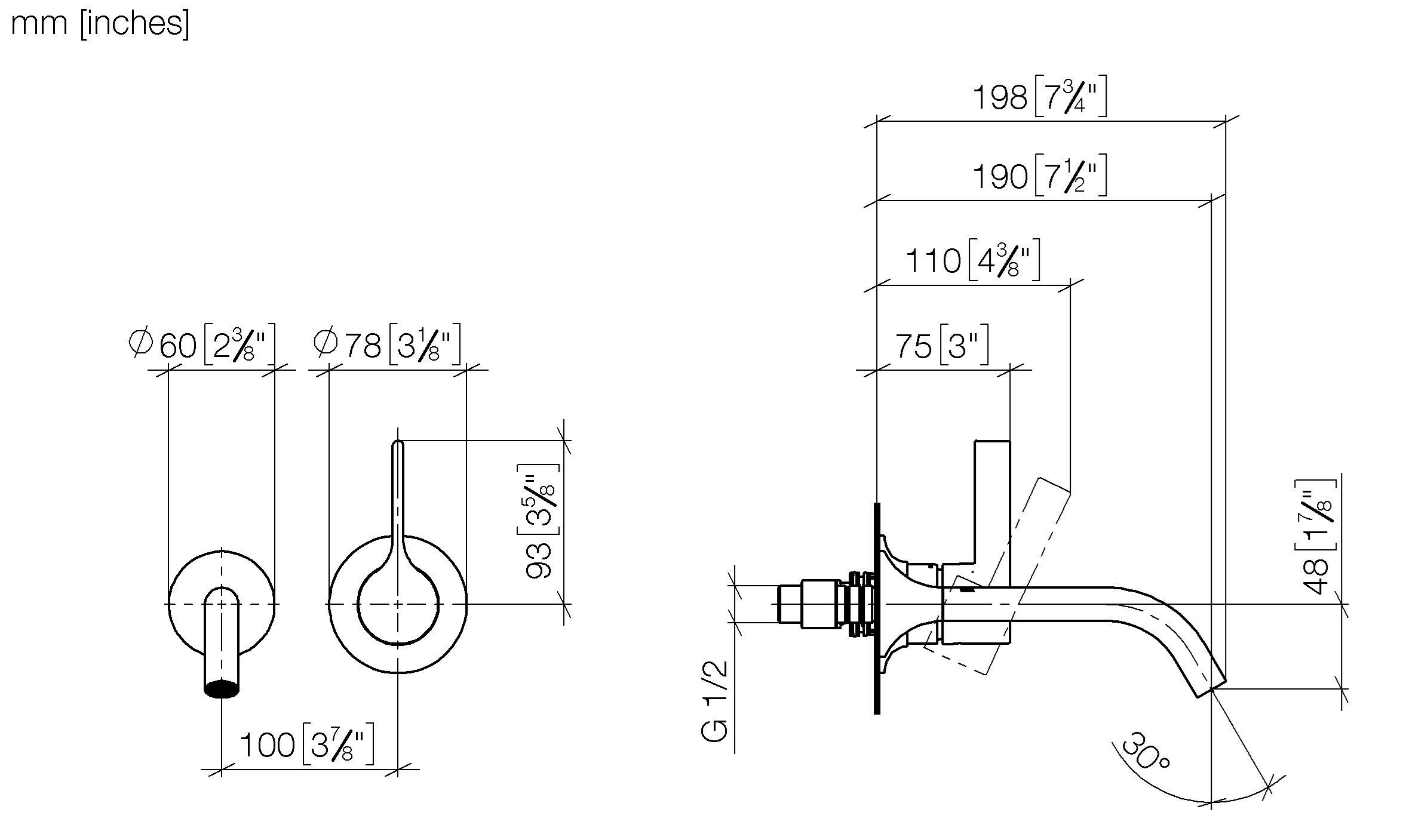 VAIA 36860809 洗脸池水龙头 By Dornbracht | design Sieger Design