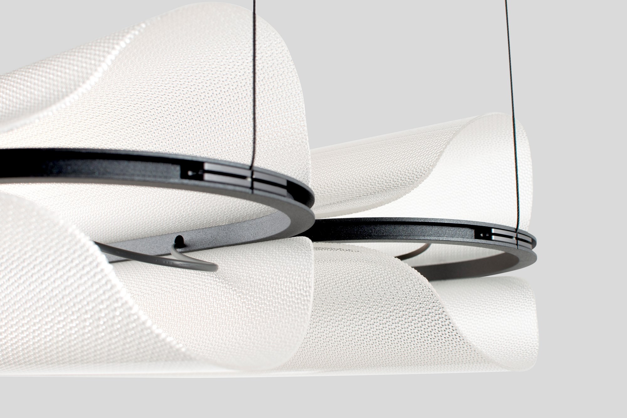 VALE LED acrylic pendant lamp By A-N-D | design Caine Heintzman