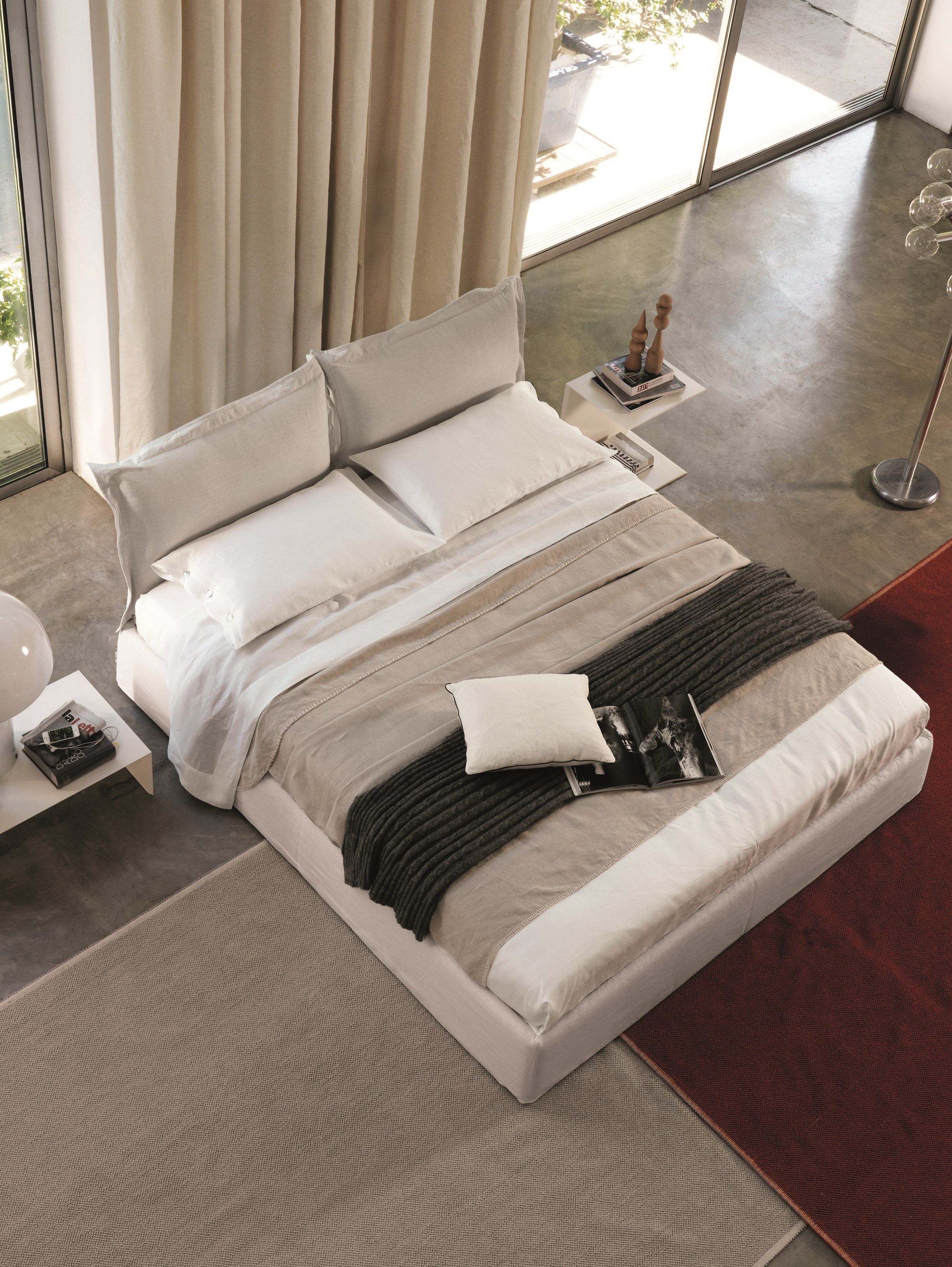 VANITY Storage bed By Désirée divani | design Edoardo Gherardi