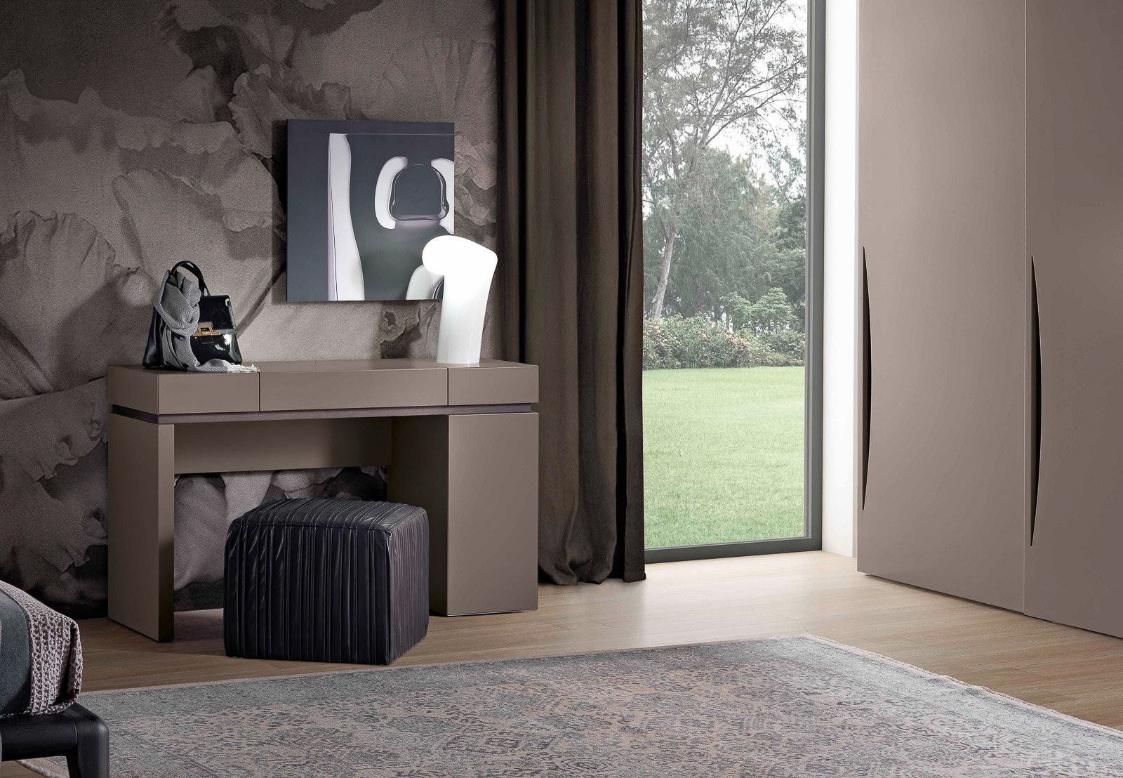 VANITY Wooden dressing table By OLIVIERI