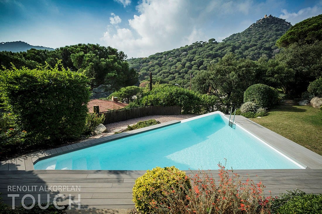 TOUCH VANITY Anti-slip Pool liner By RENOLIT ALKORPLAN Pools